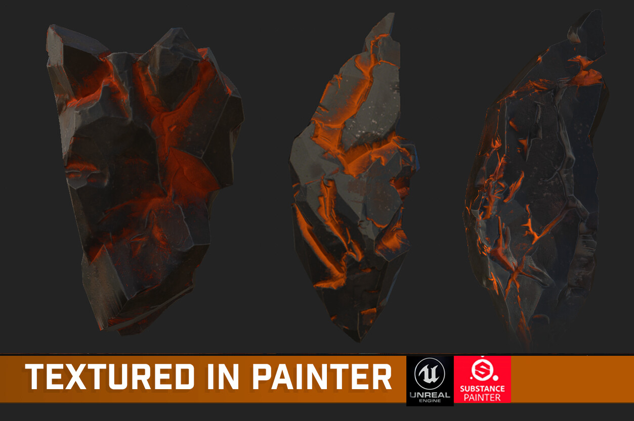 mark - LAVA | ENVIRONMENT - UNREAL ENGINE 5