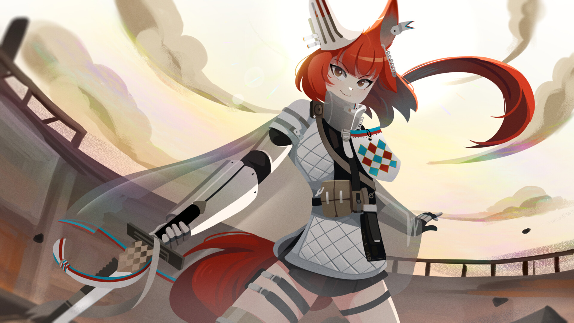 ArtStation - Flametail - Arknights