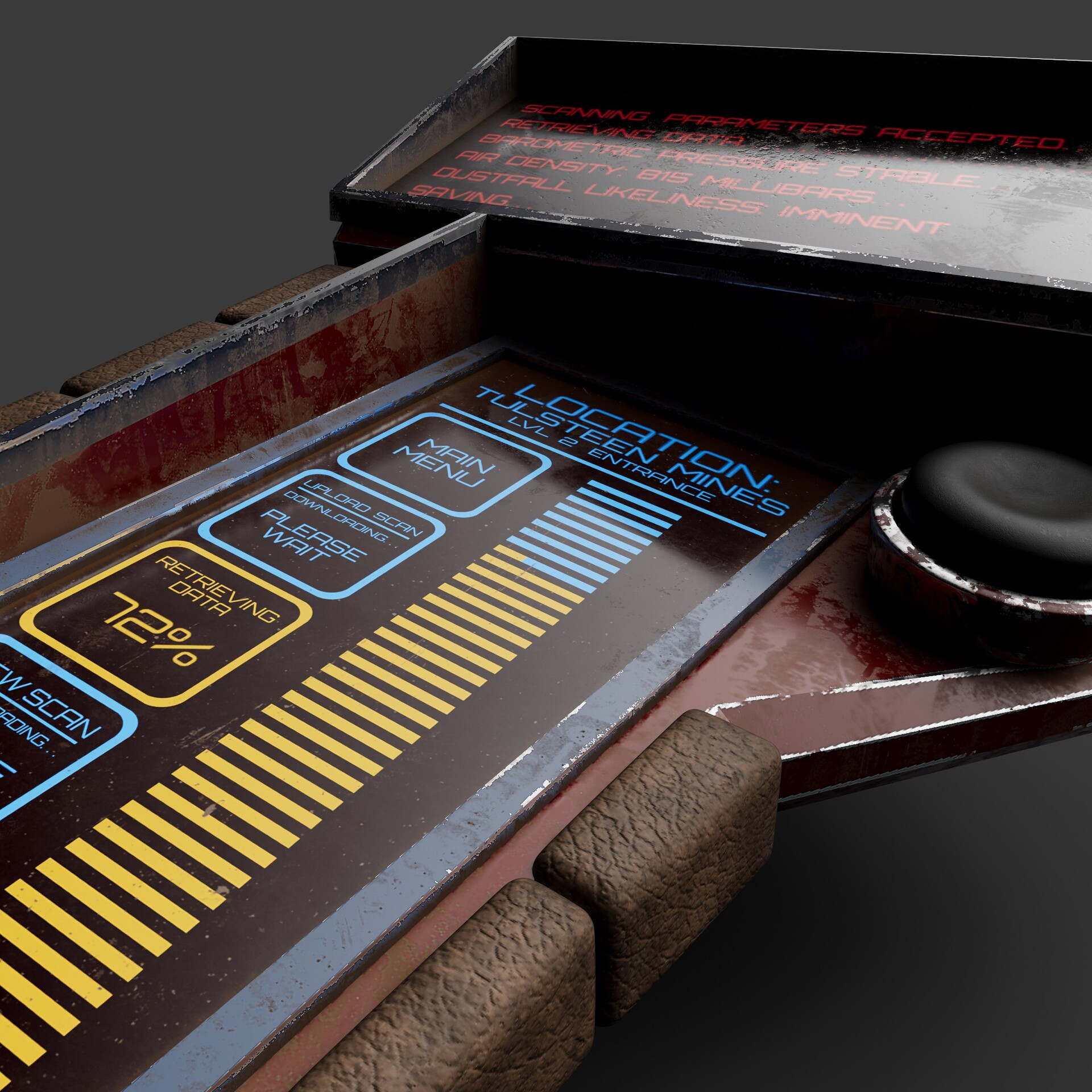 ArtStation - Mining Scanner