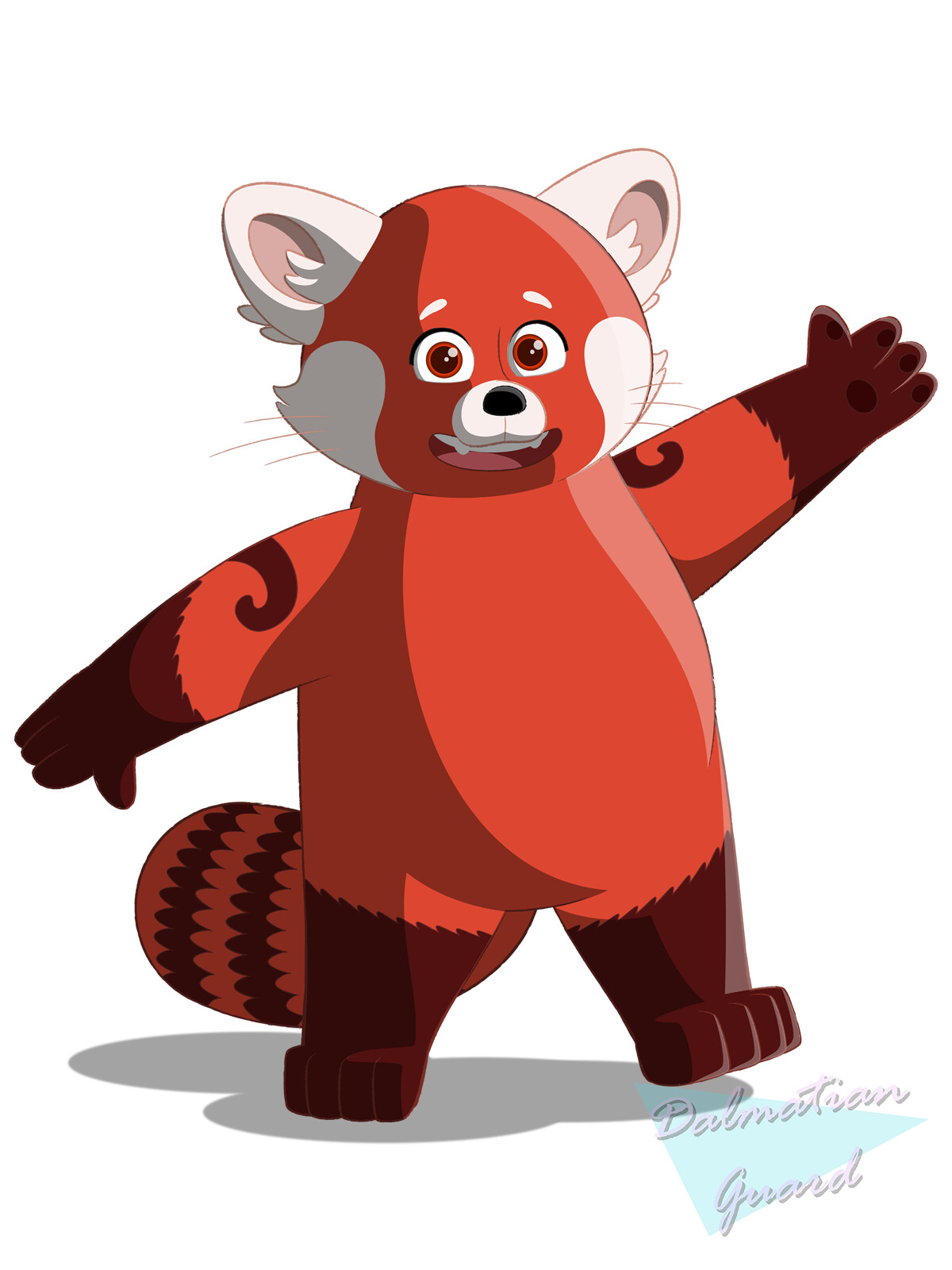 ArtStation - Mei Lee (Red Panda) (Paw Patrol Style)