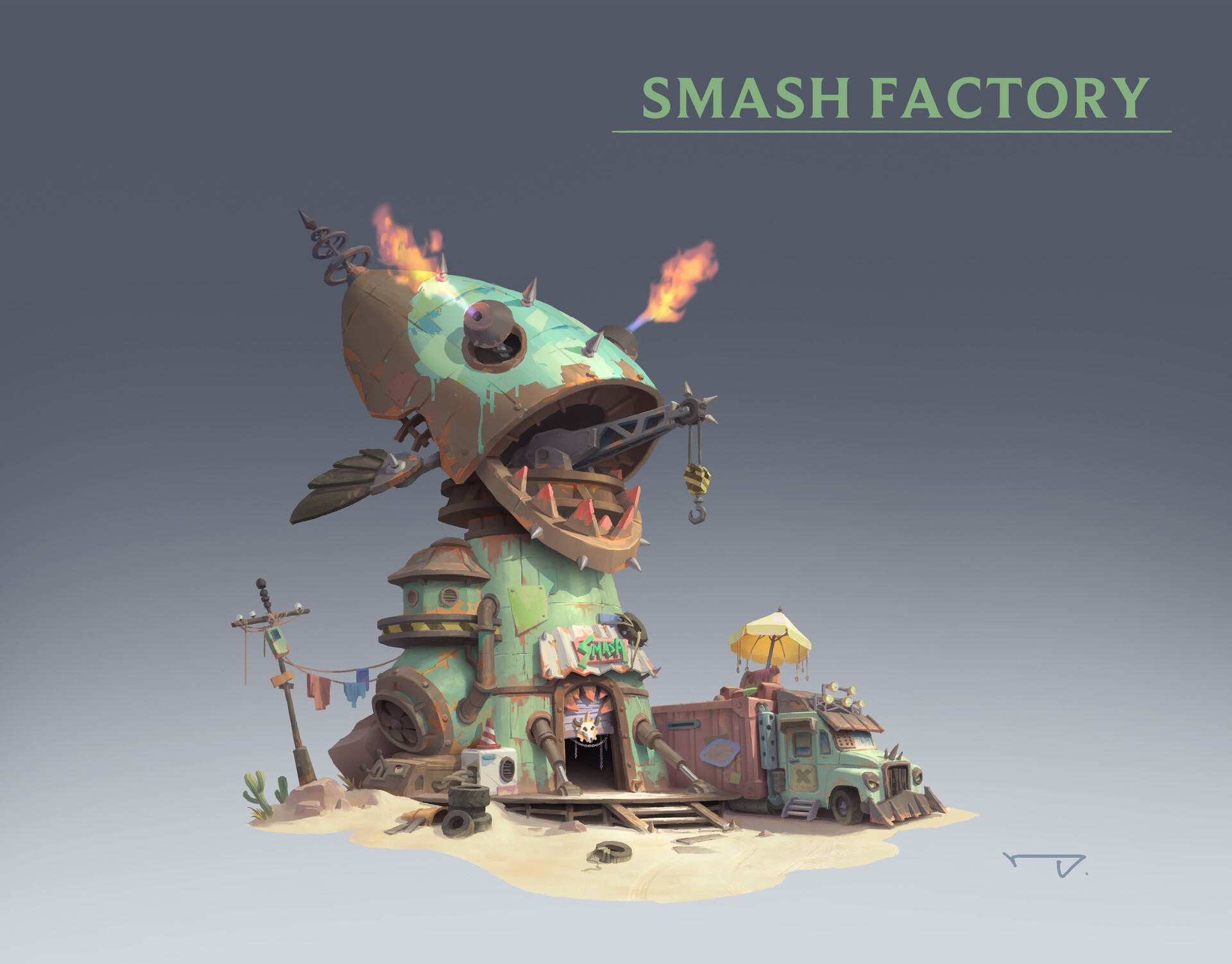 ArtStation - Smash Factory