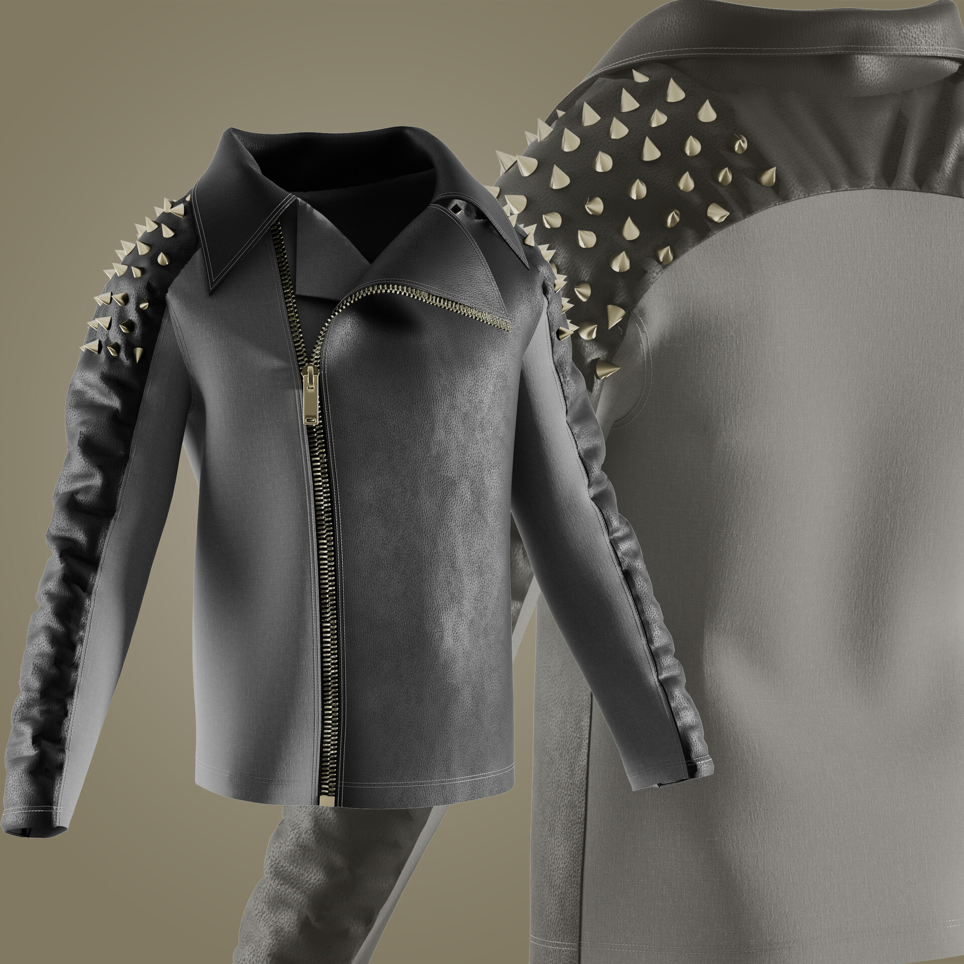 ArtStation - Male Motorcycle Jackets