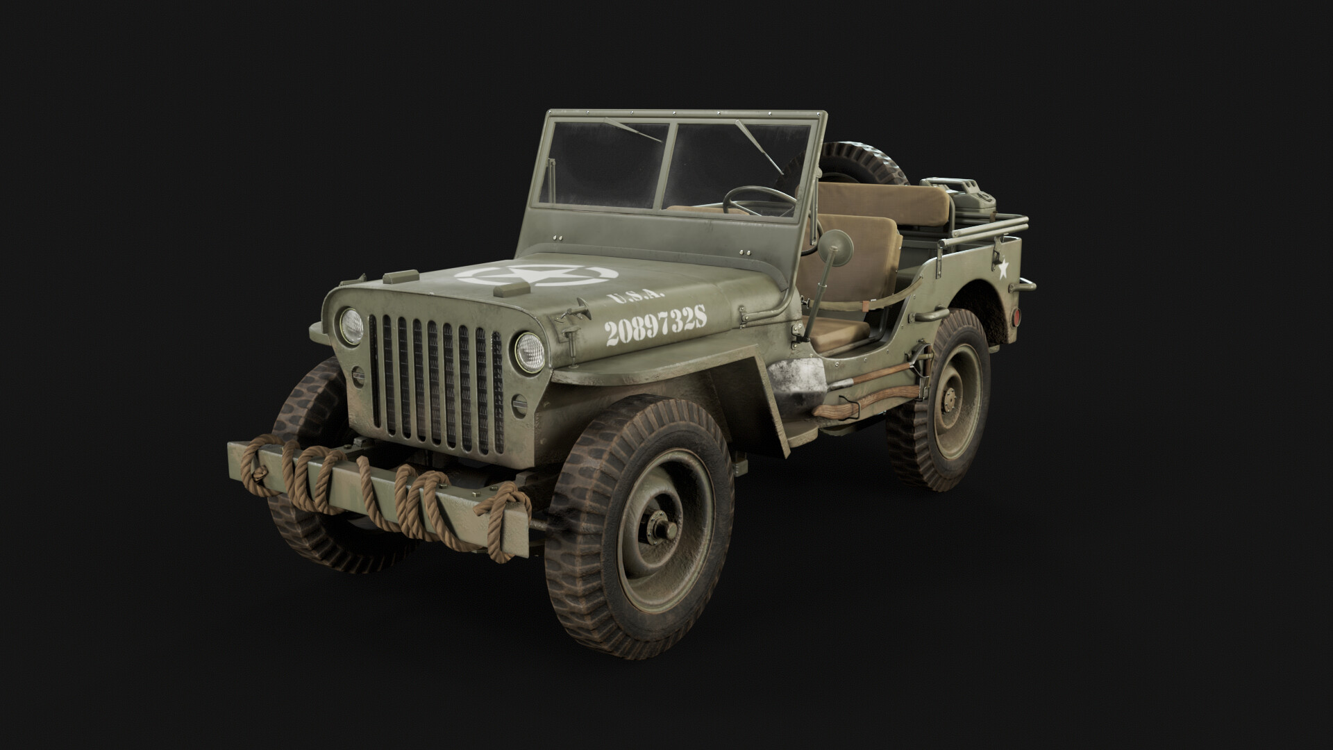 ArtStation - Willys MB Jeep
