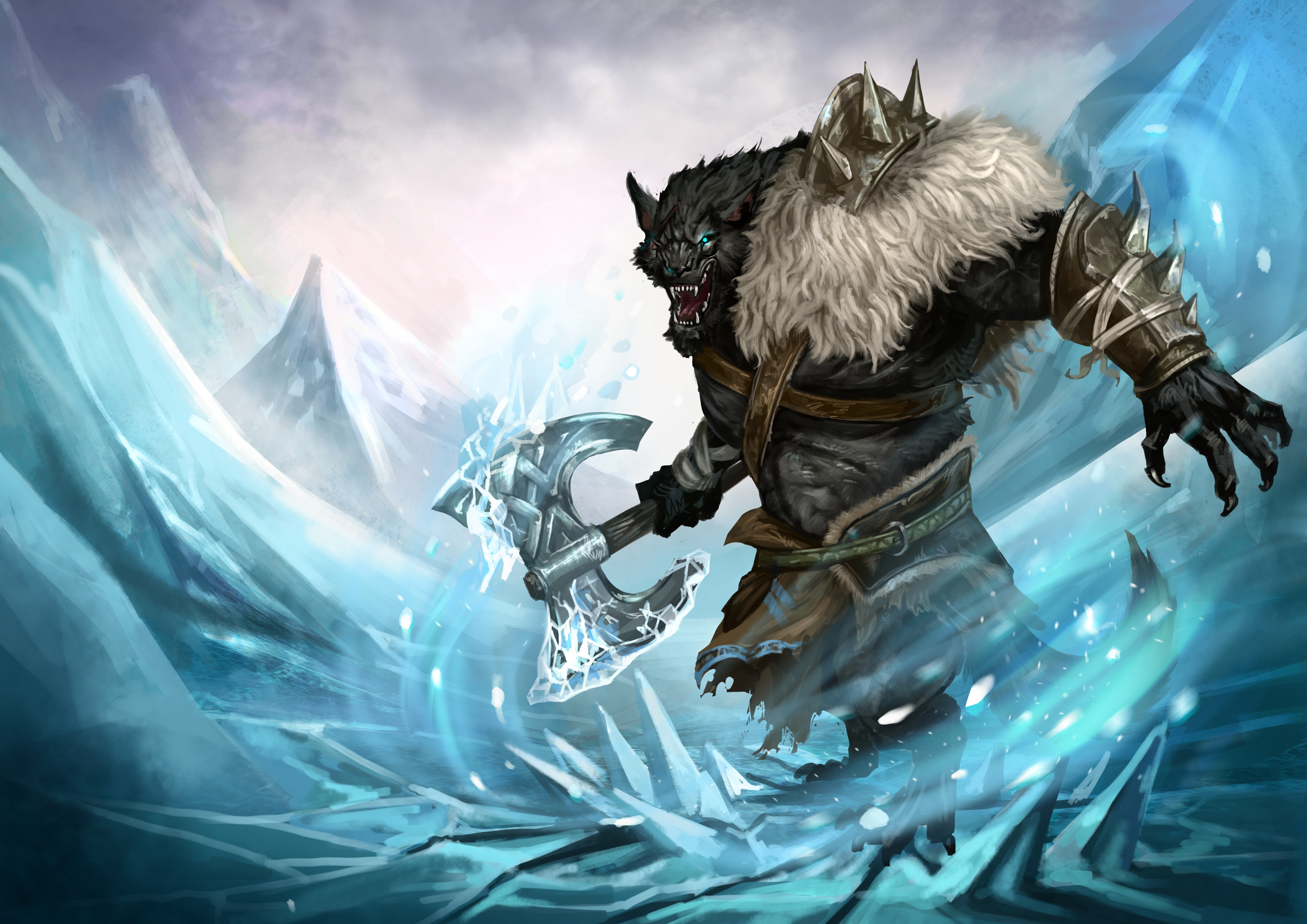 Lycanthrope by Eugenio Frosali : r/ImaginaryWerewolves