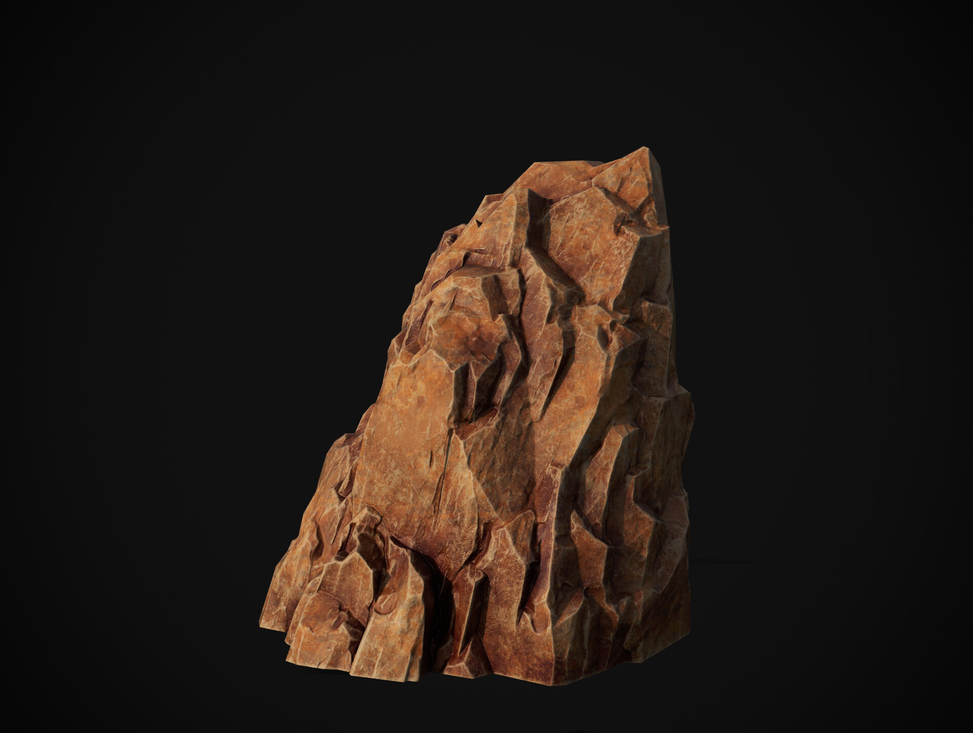 ArtStation - desert cliff