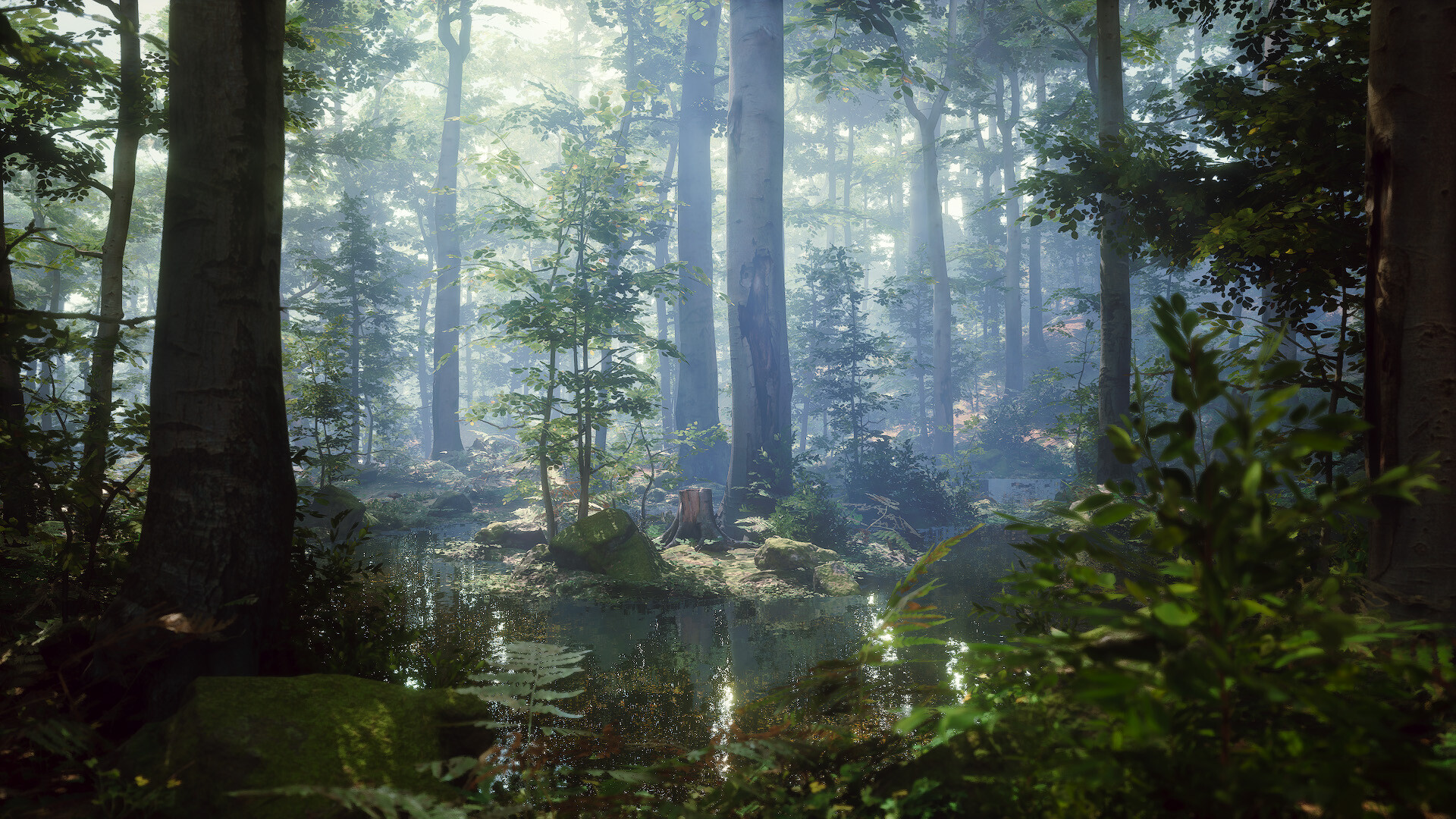 ArtStation - Forest real-time environment