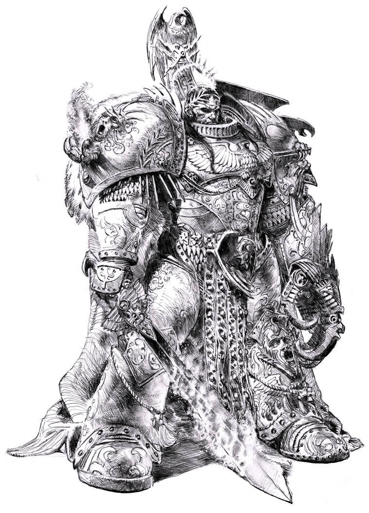 ArtStation - WH40K Emperor of Mankind