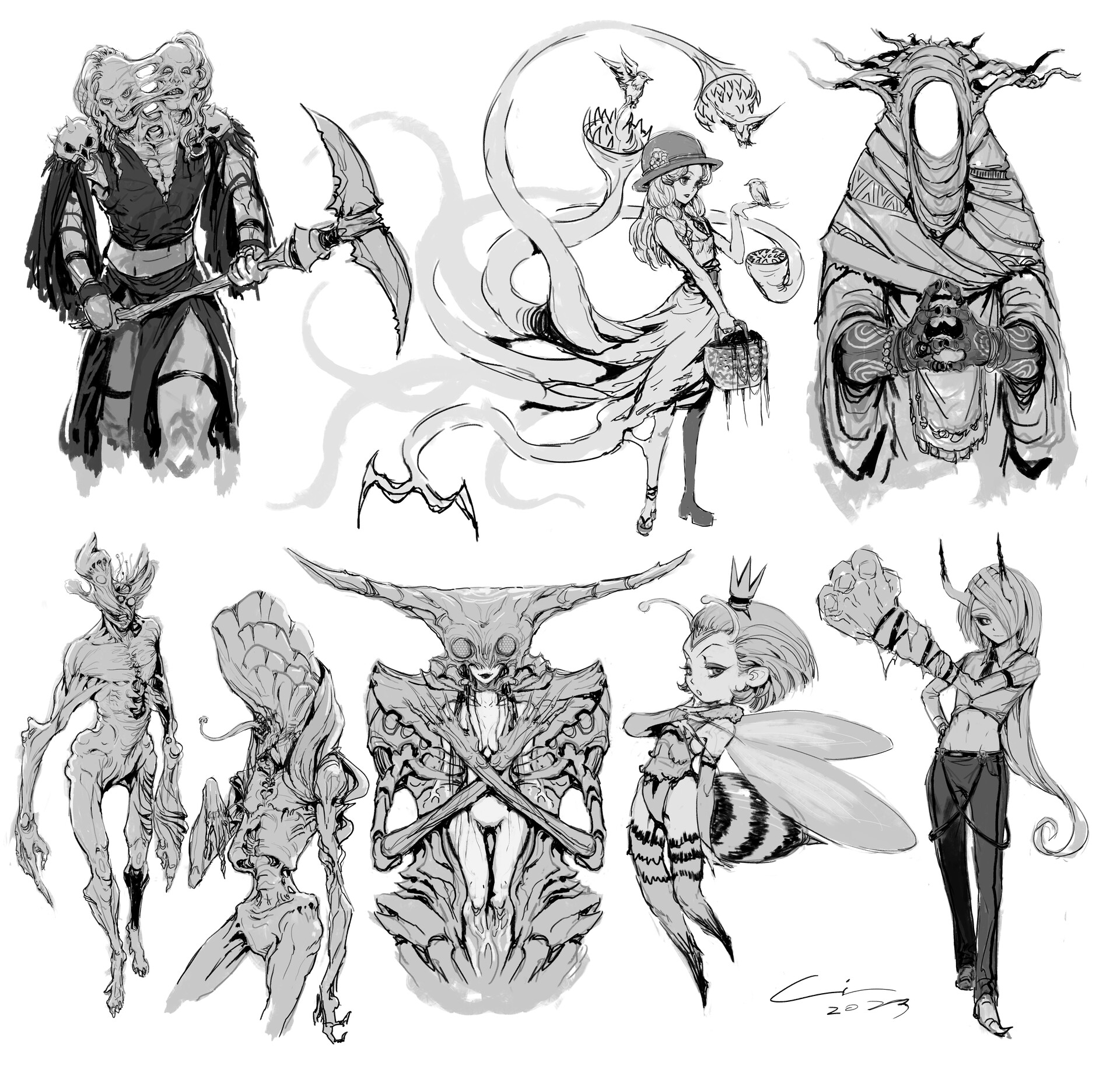 ArtStation - The Demons