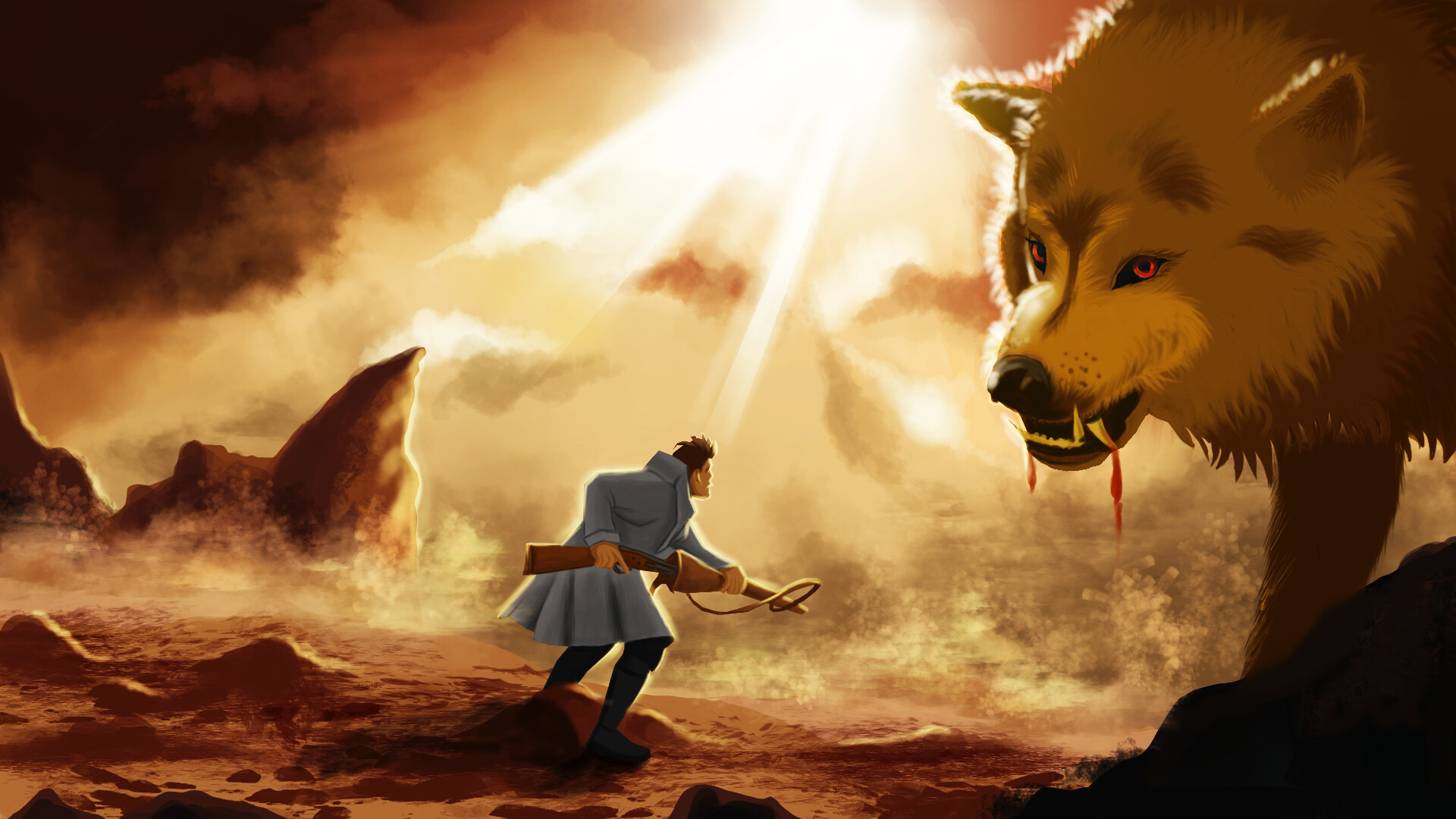 ArtStation - The Last Fight