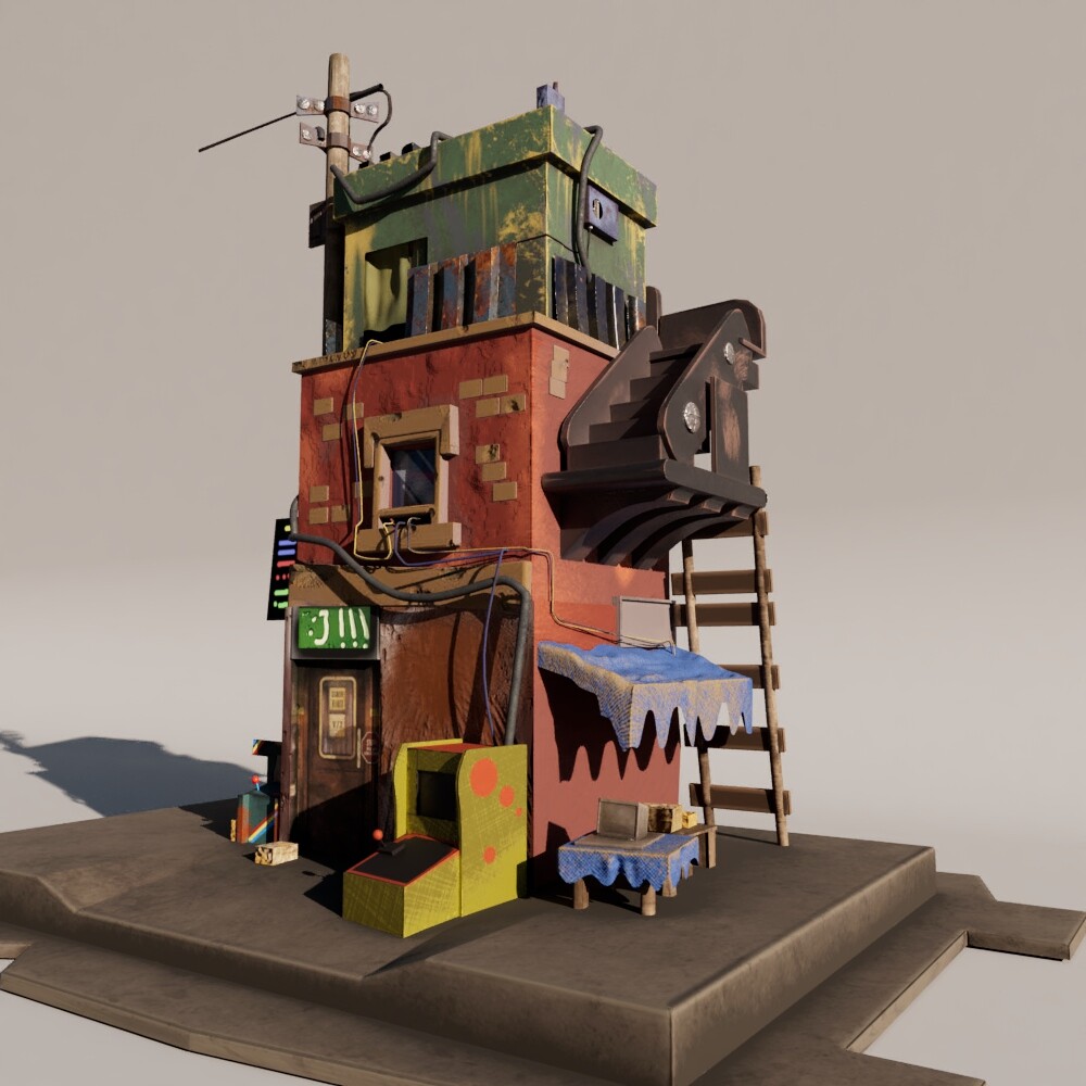 ArtStation - Old Computer Store