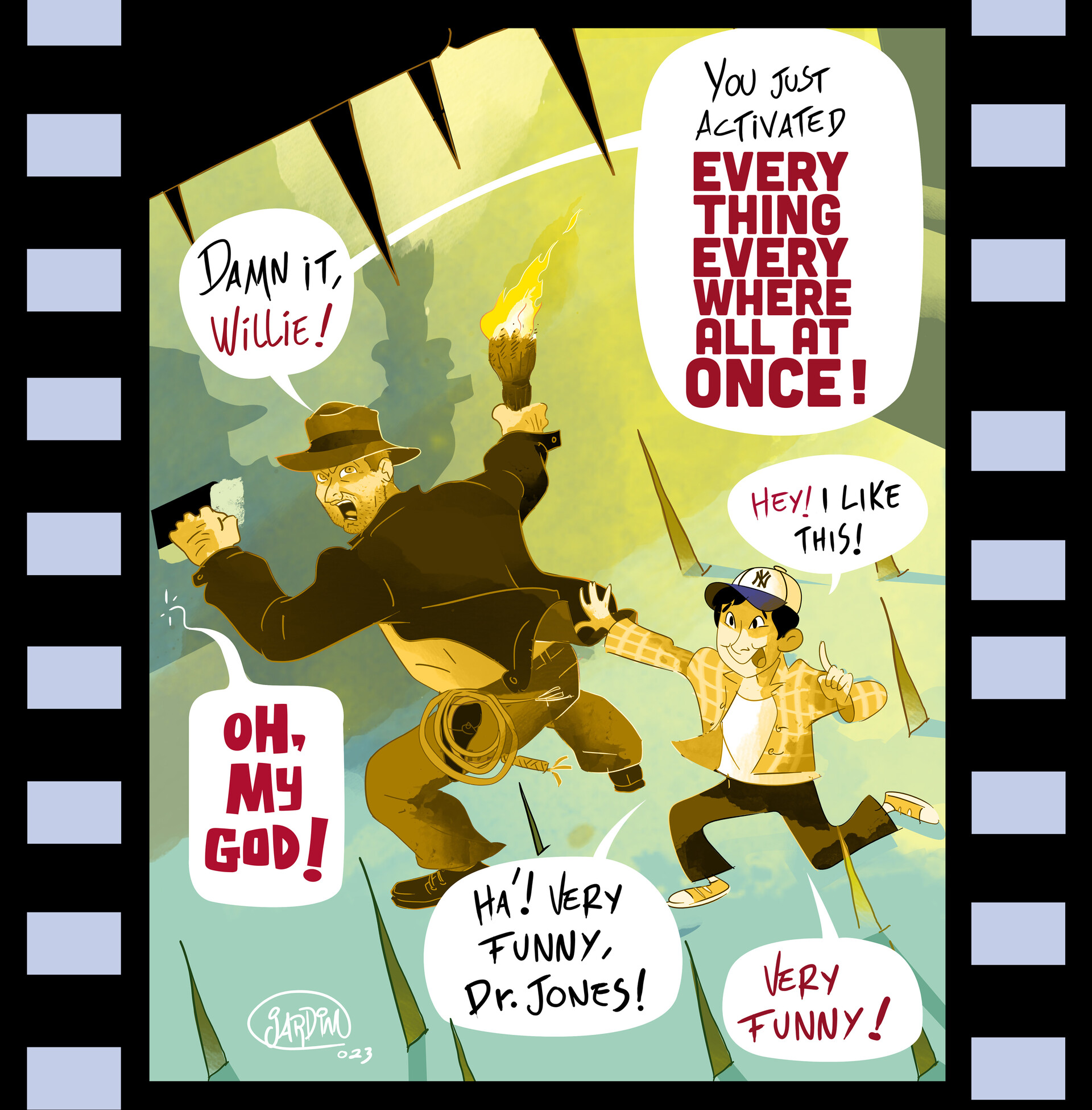 ArtStation - Indiana Jones & Short Round Adventures: Everything every ...