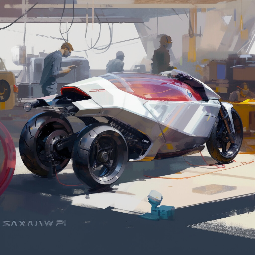 ArtStation - future garage