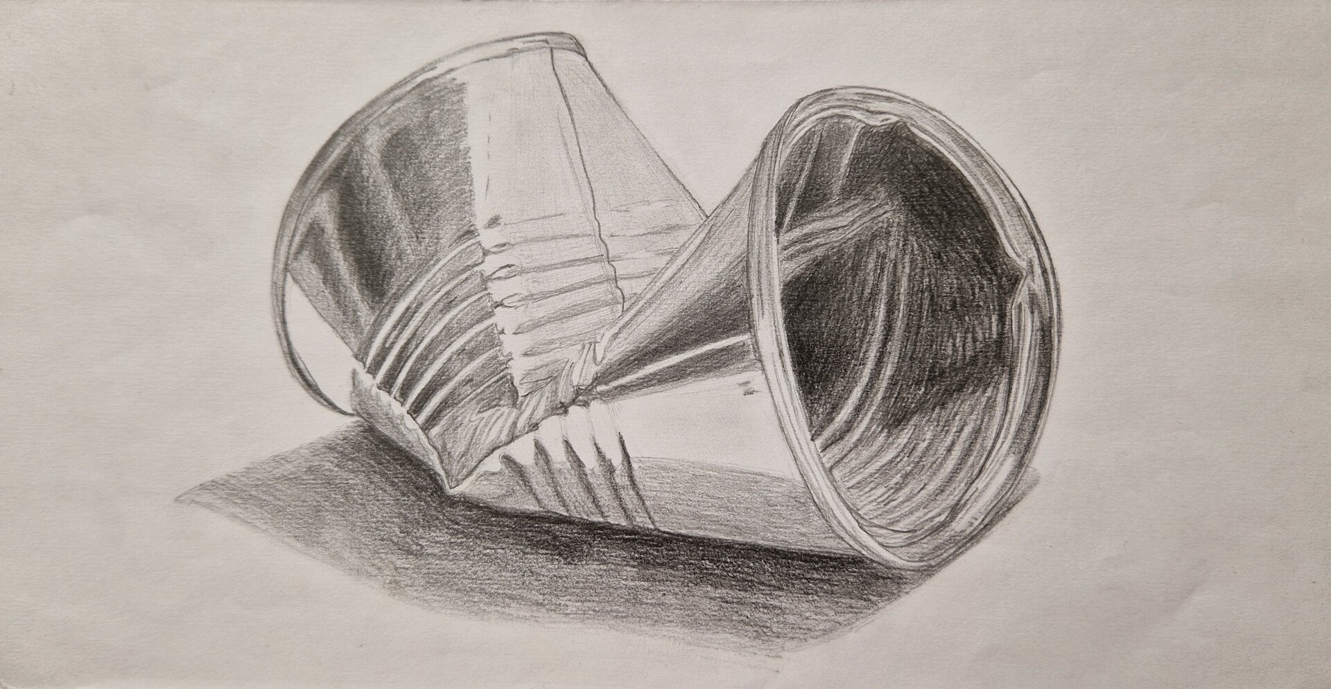 ArtStation - crunch can drawing