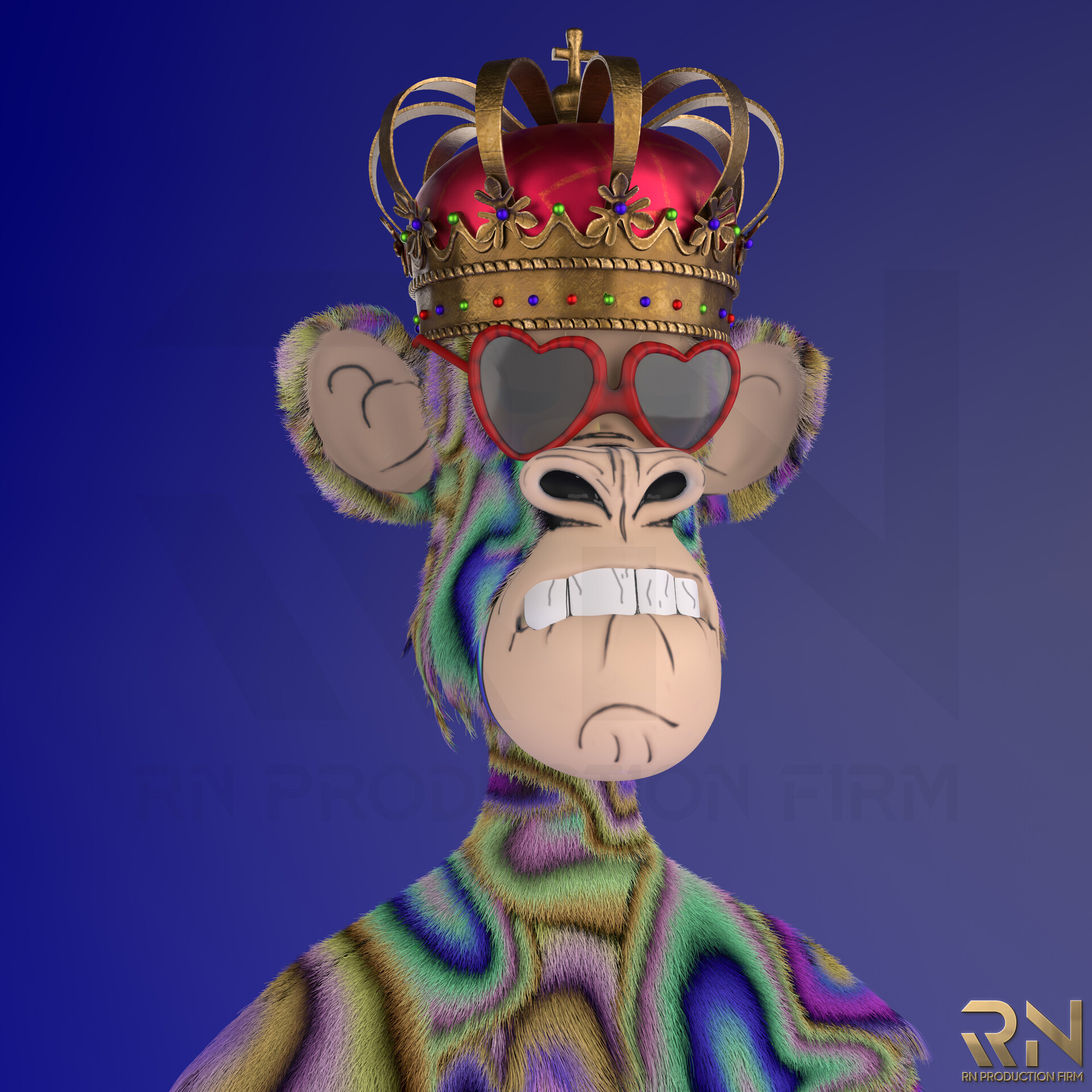 ArtStation - 3D "Monkey NFT" Project