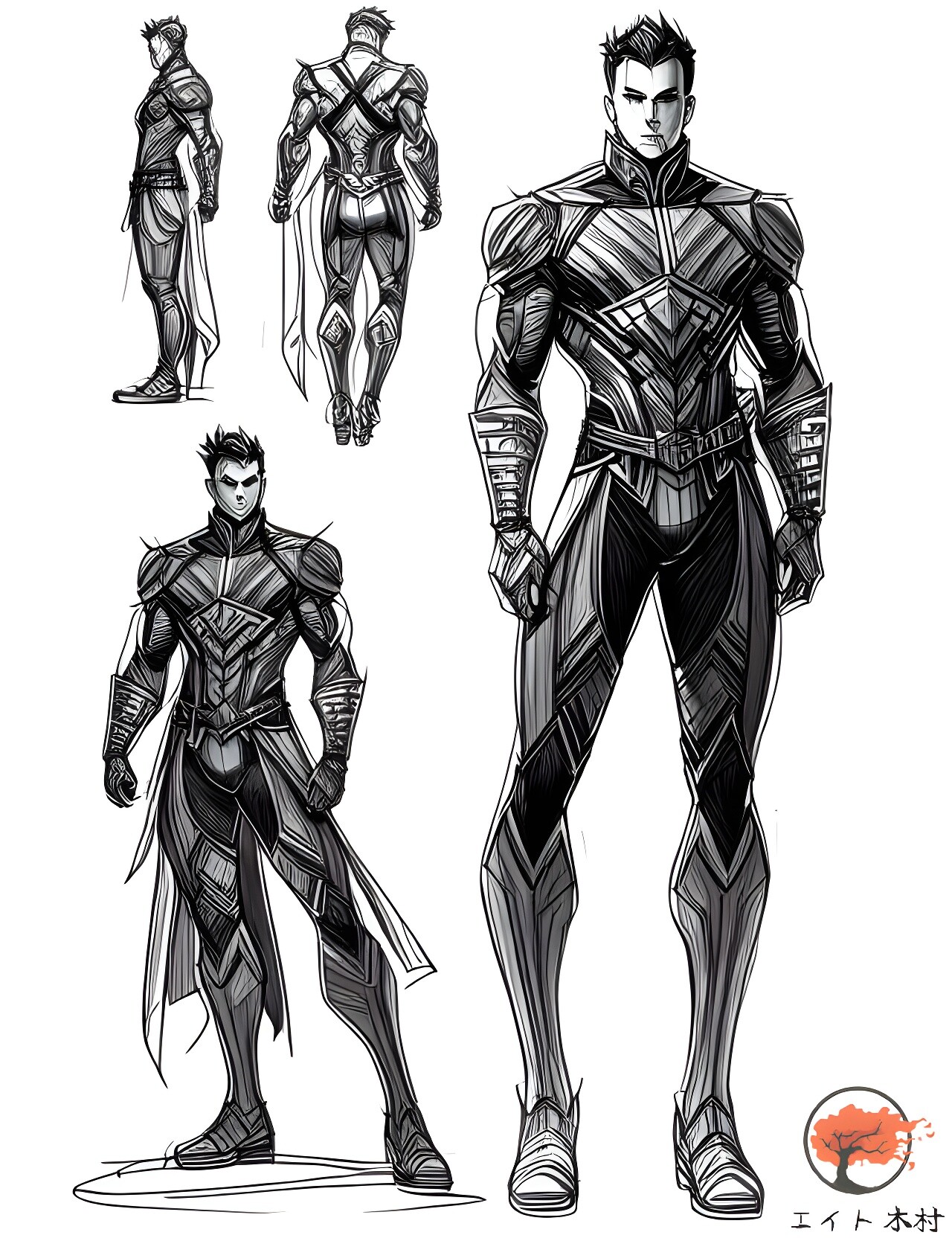 ArtStation - Fantasy sketch (man)