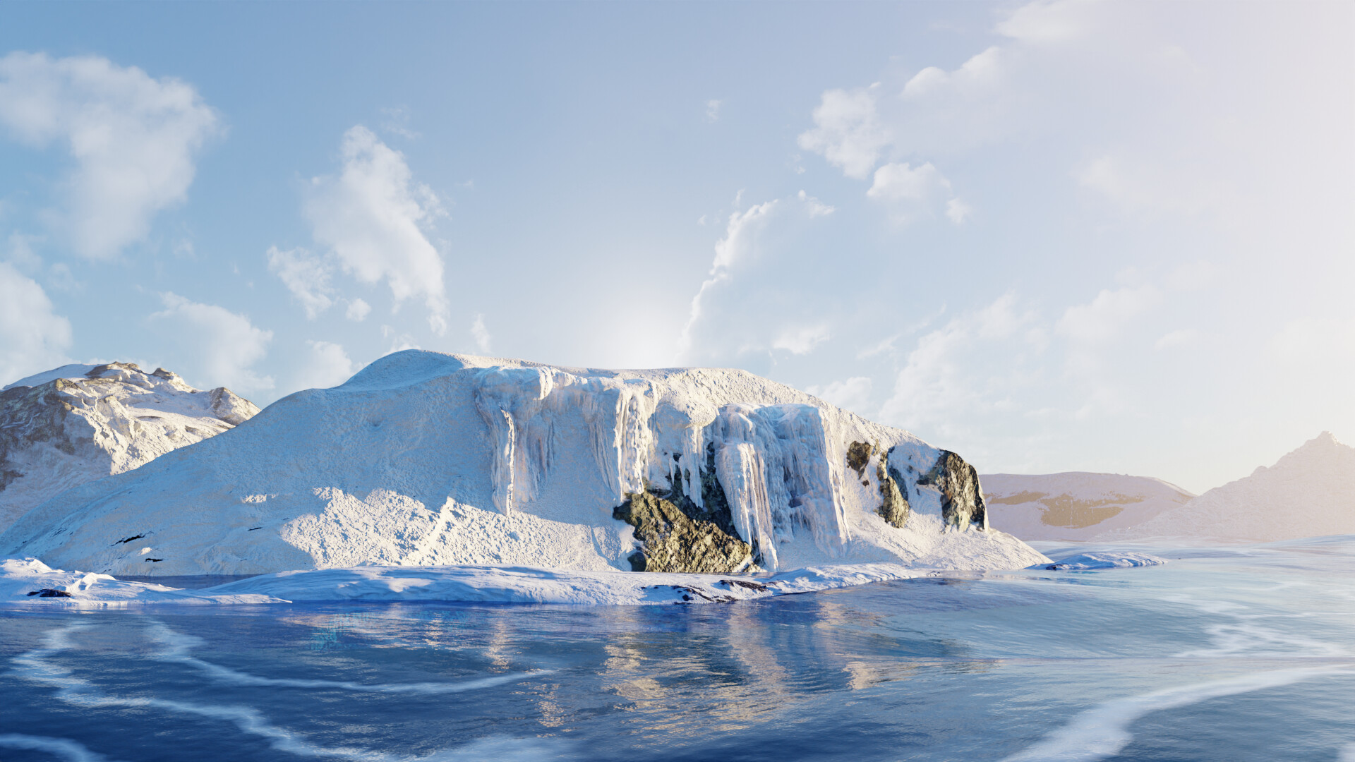 ArtStation - Land of ice and snow