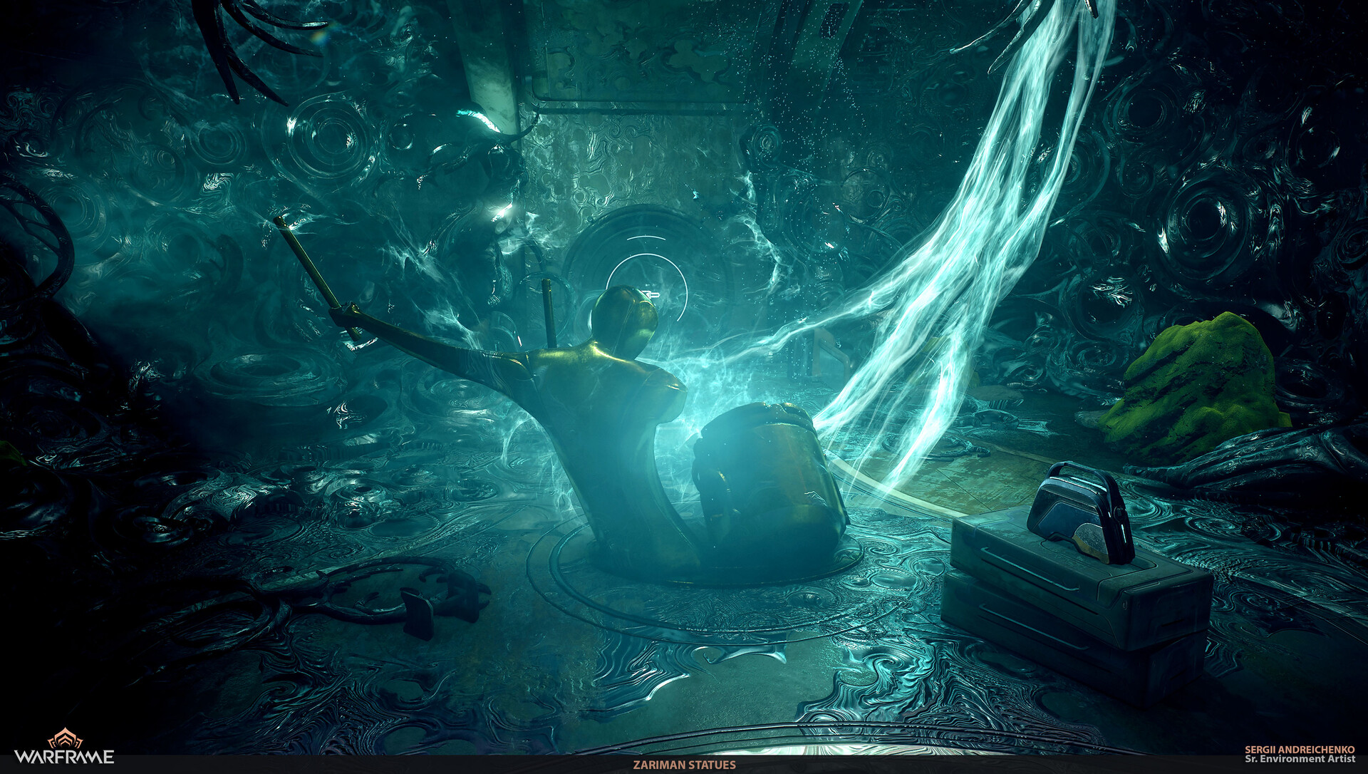 Sergey Andreychenko - Warframe - Zariman Statues
