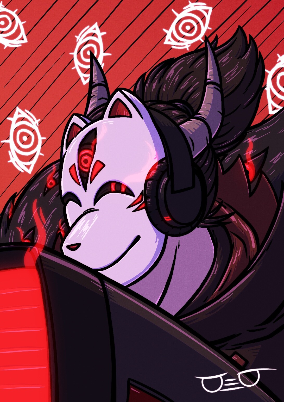 ArtStation - Eye Demon Hard Line Profile