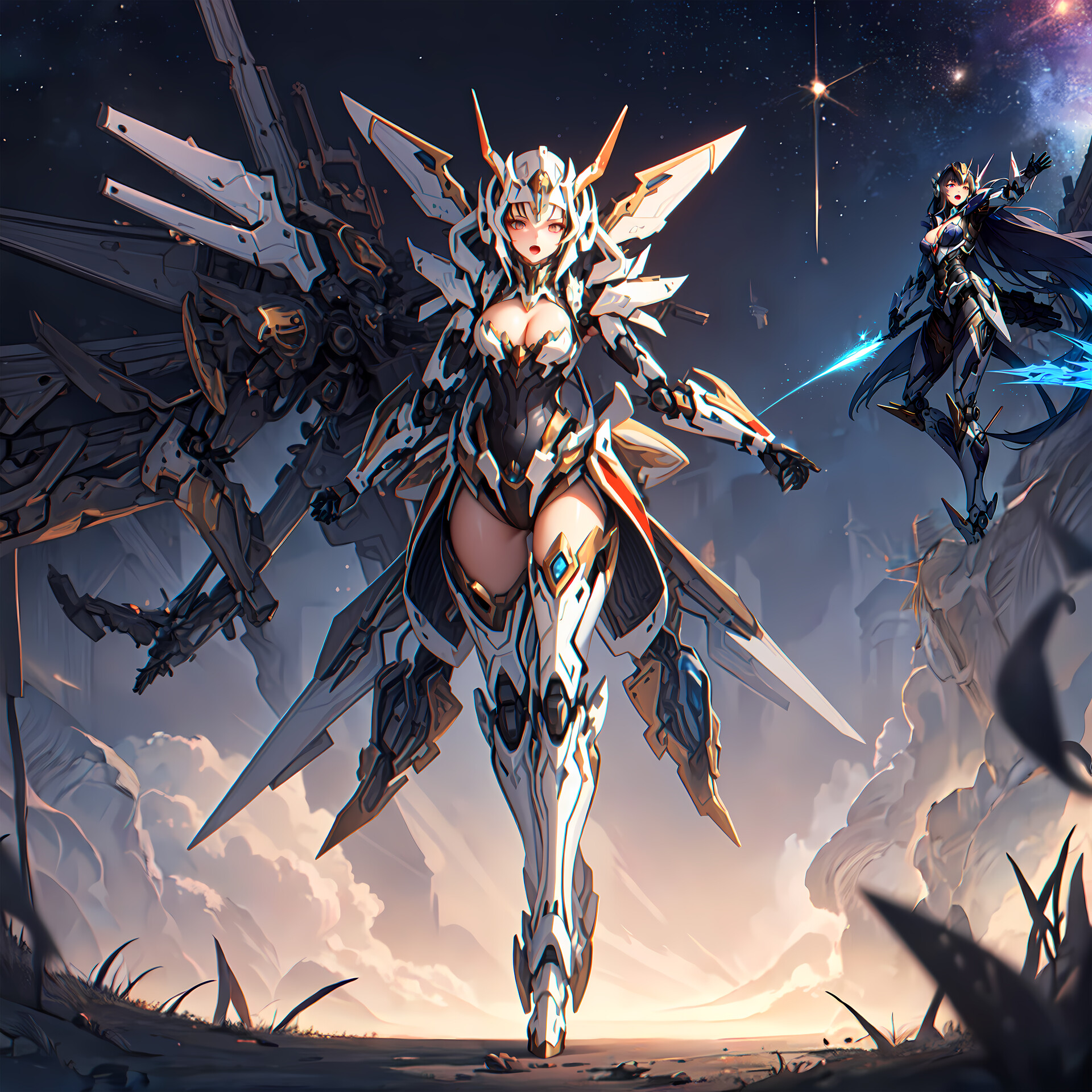 ArtStation - Mechanical Warriors: The Battle for Tomorrow's Arena