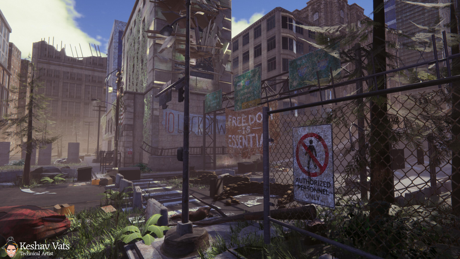 ArtStation - Post Apocalyptic - Day/Night