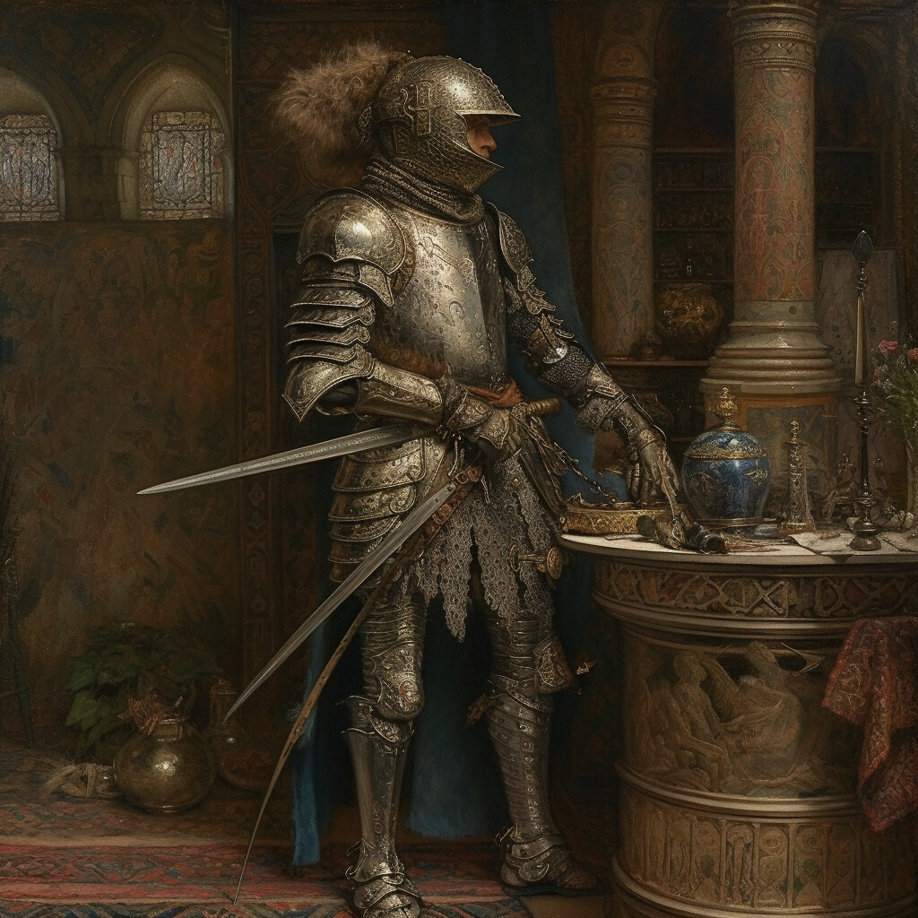 ArtStation - Alric Dummond, knight enforcer of the King consort