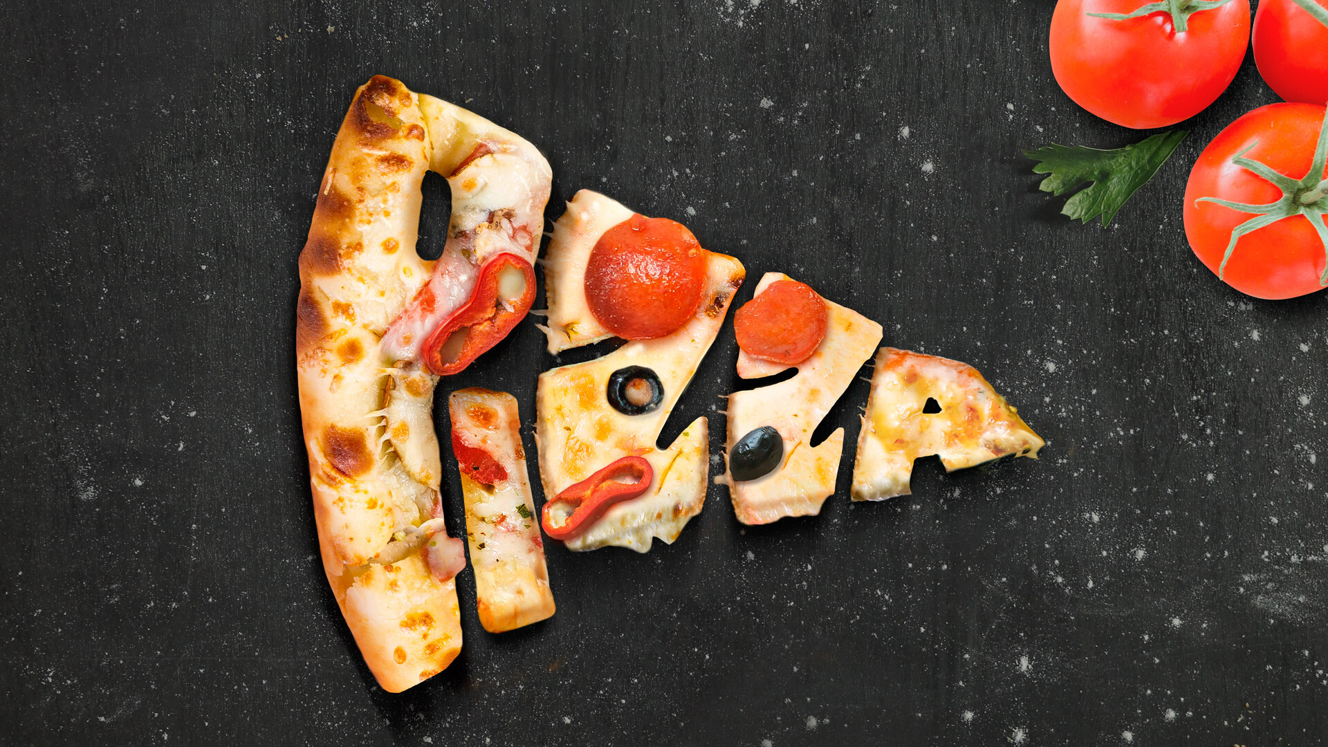 ArtStation - Typography - Food