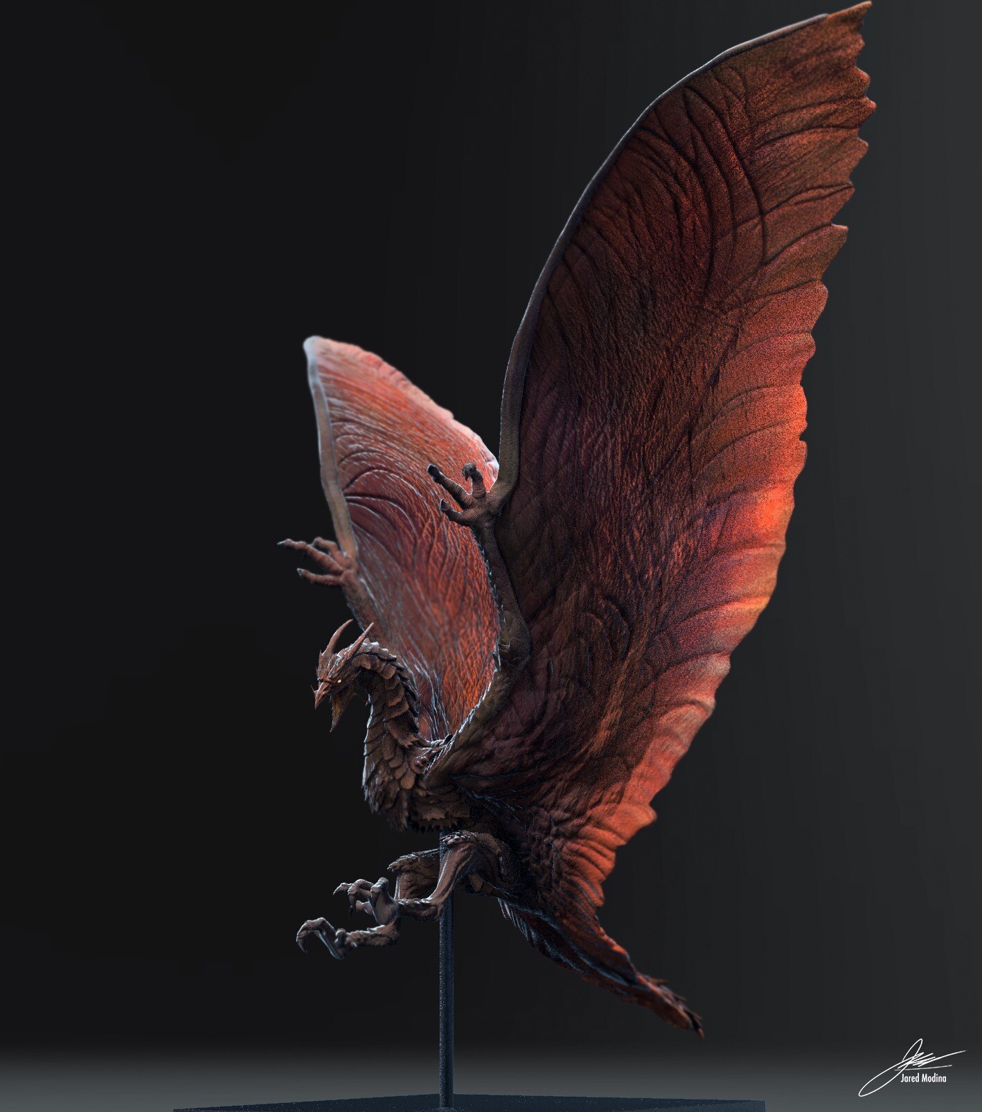 ArtStation - Feudal Japan Rodan Design