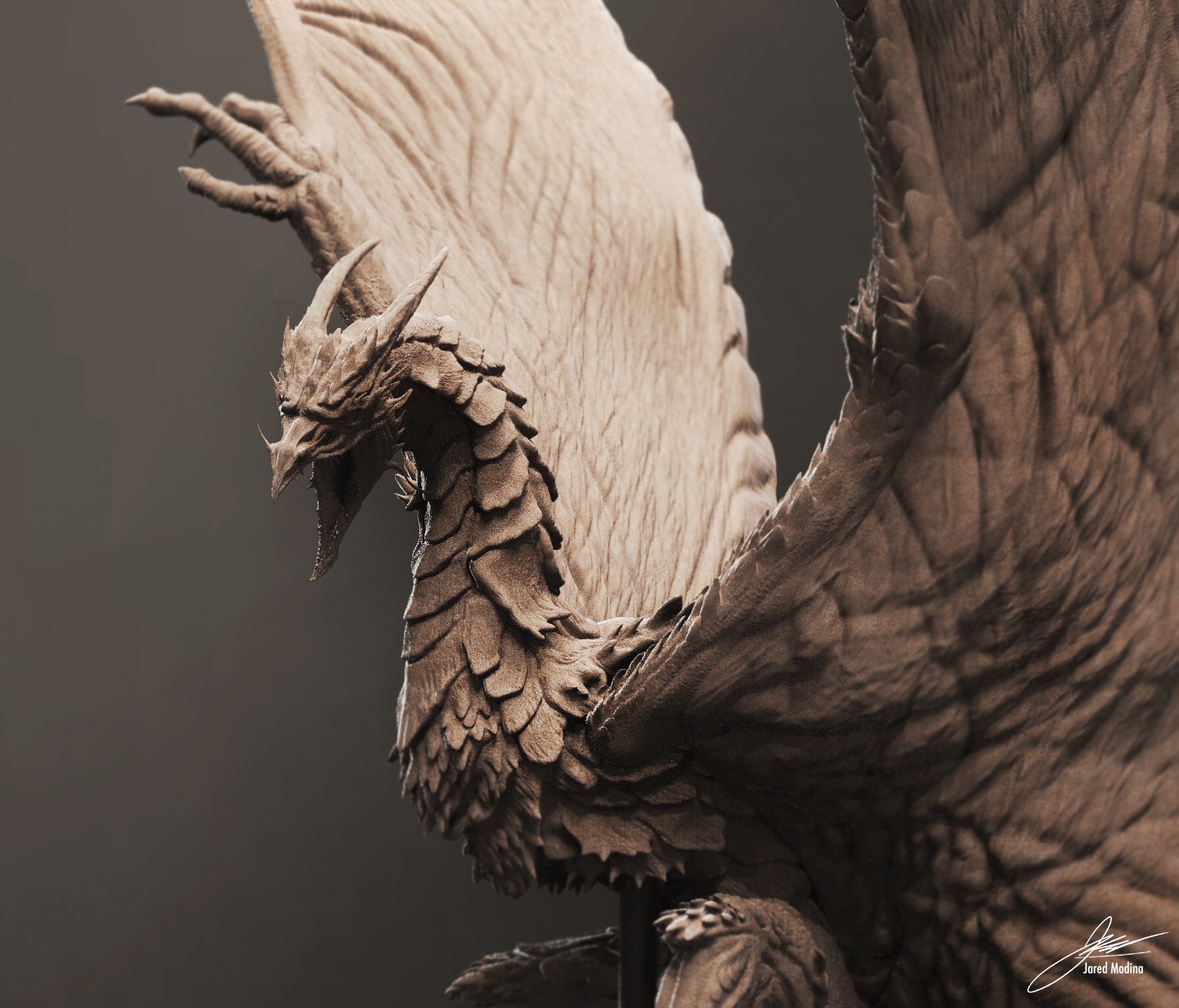 ArtStation - Feudal Japan Rodan Design