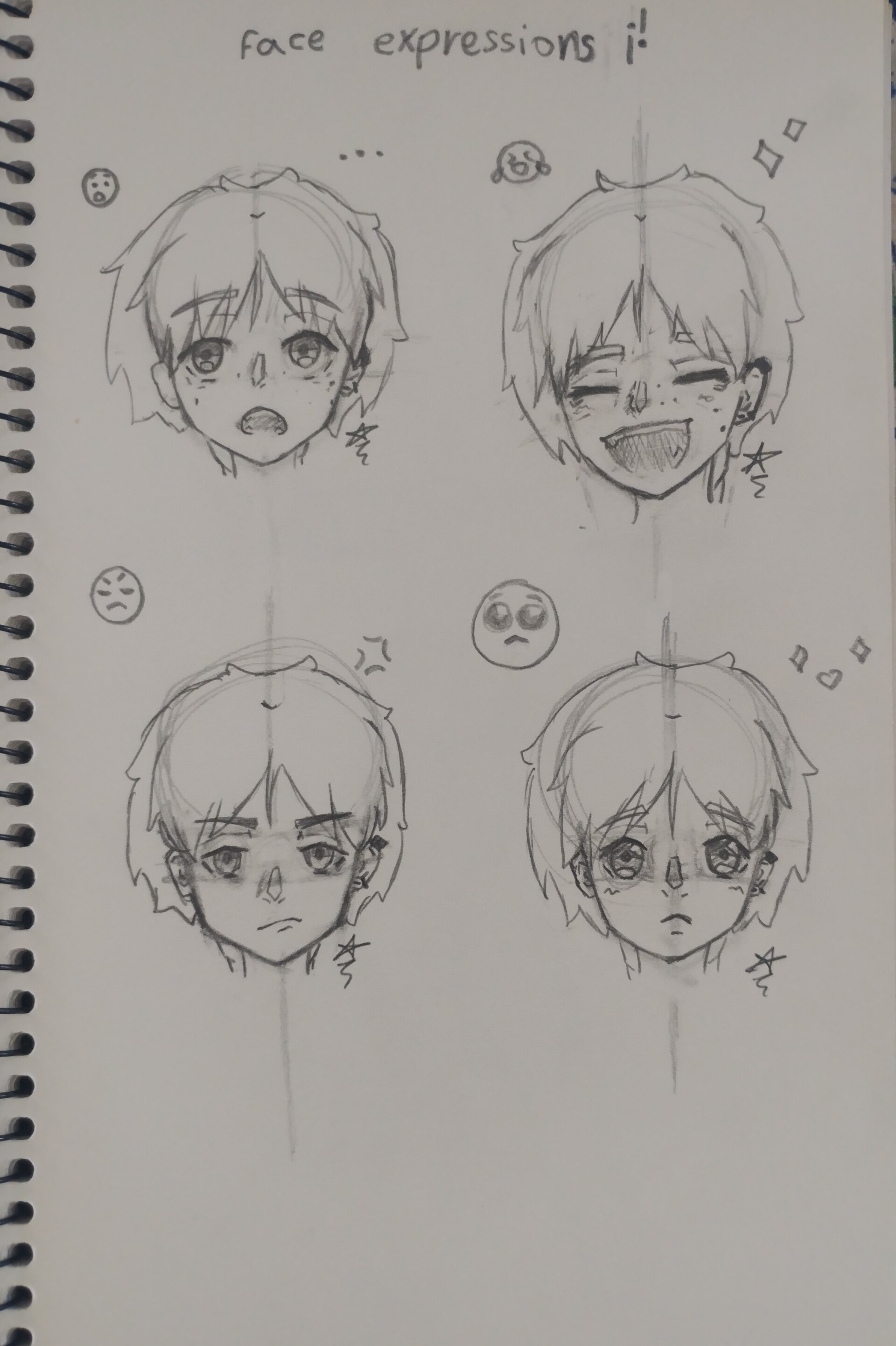 st4r_shine._ - Face expressions practice