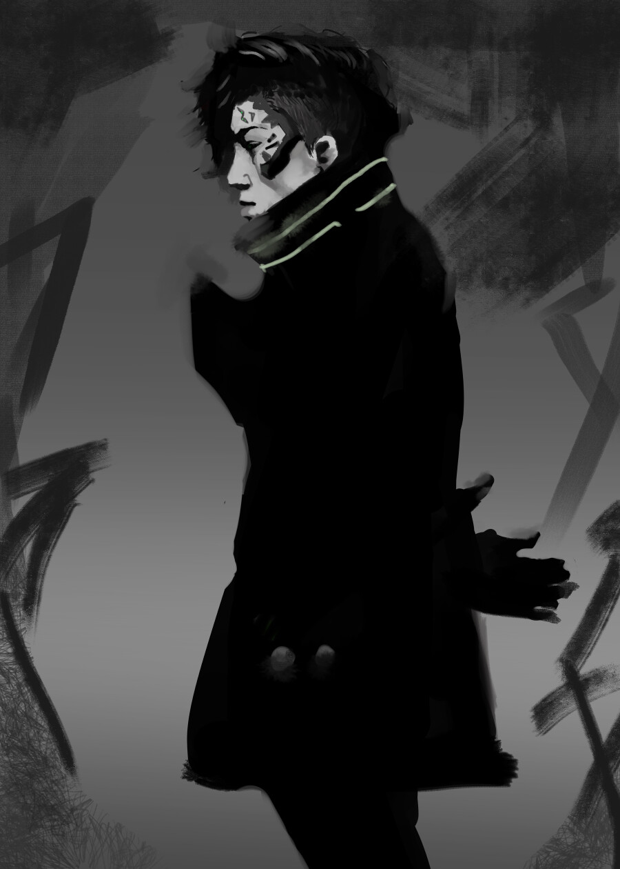 ArtStation - Cyberpunk Dude 001