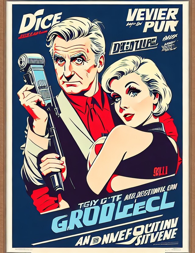 ArtStation - Retro Future Movie Posters