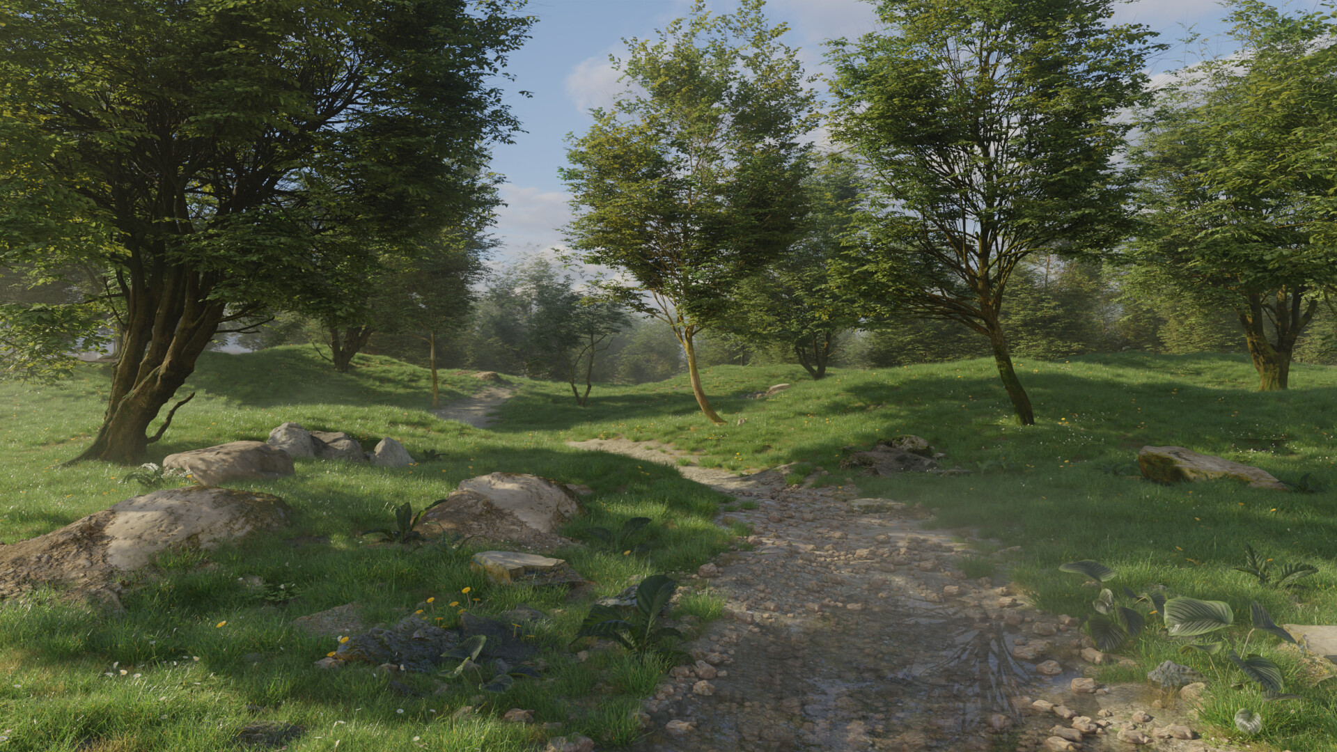 ArtStation - Path to The Shire