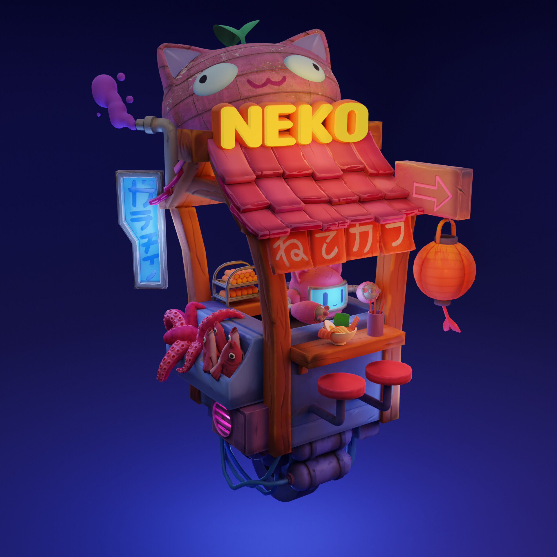 ArtStation - Neko 3D