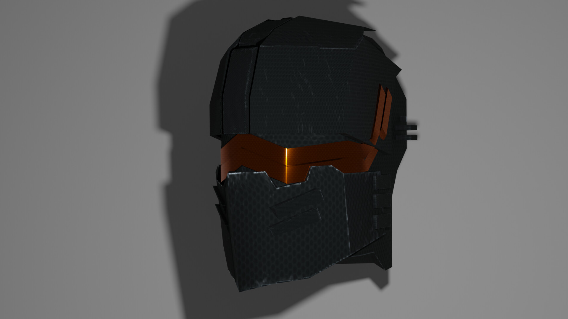 ArtStation - Dead Space Inspired helmet