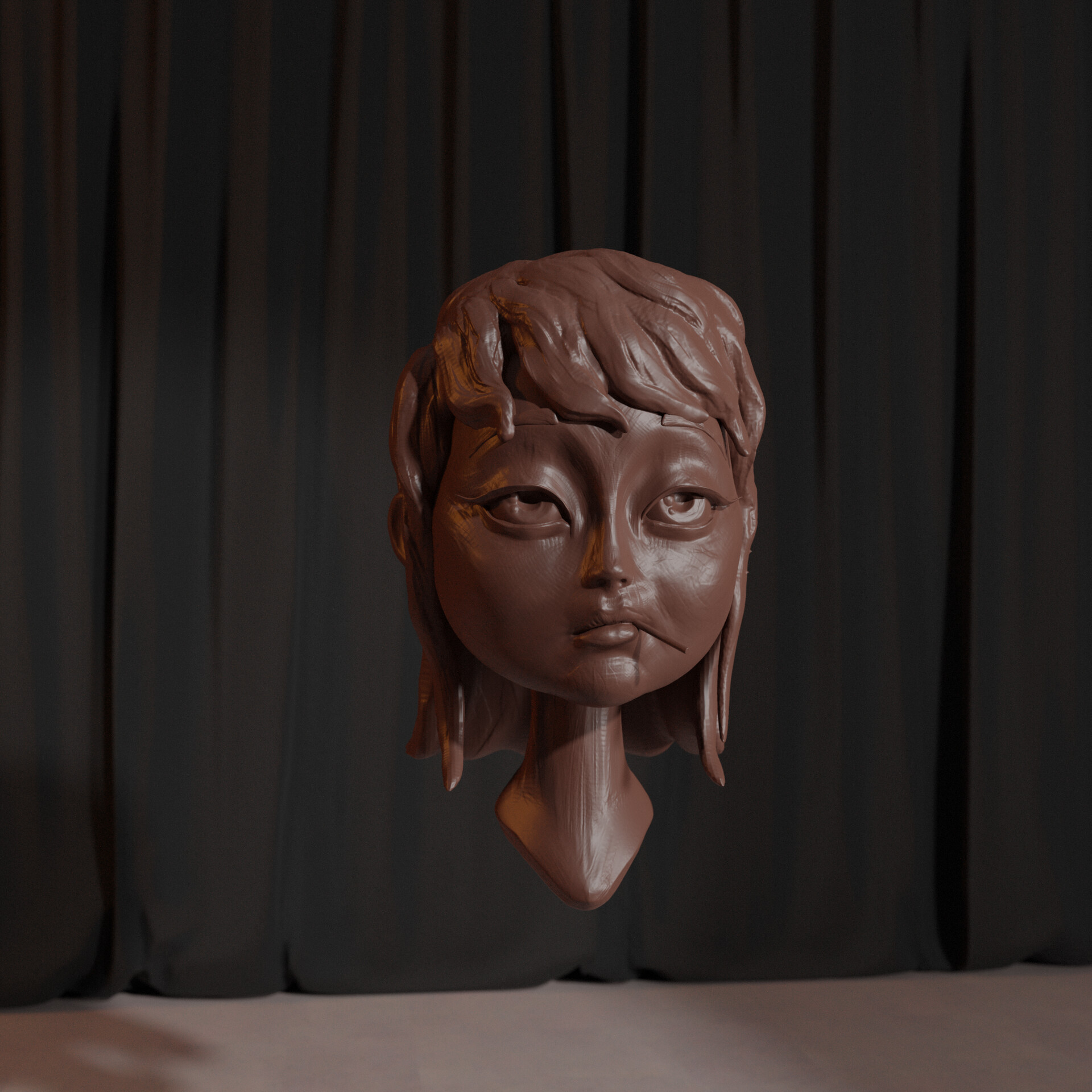 ArtStation - Stylized Face Speedsculpt