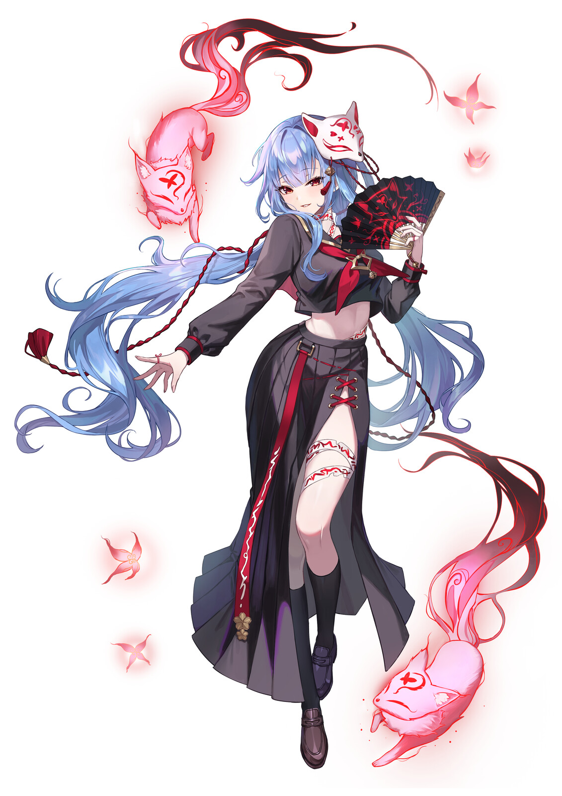 V Pewn - EpicSeven contest Lua Black Sailor suit