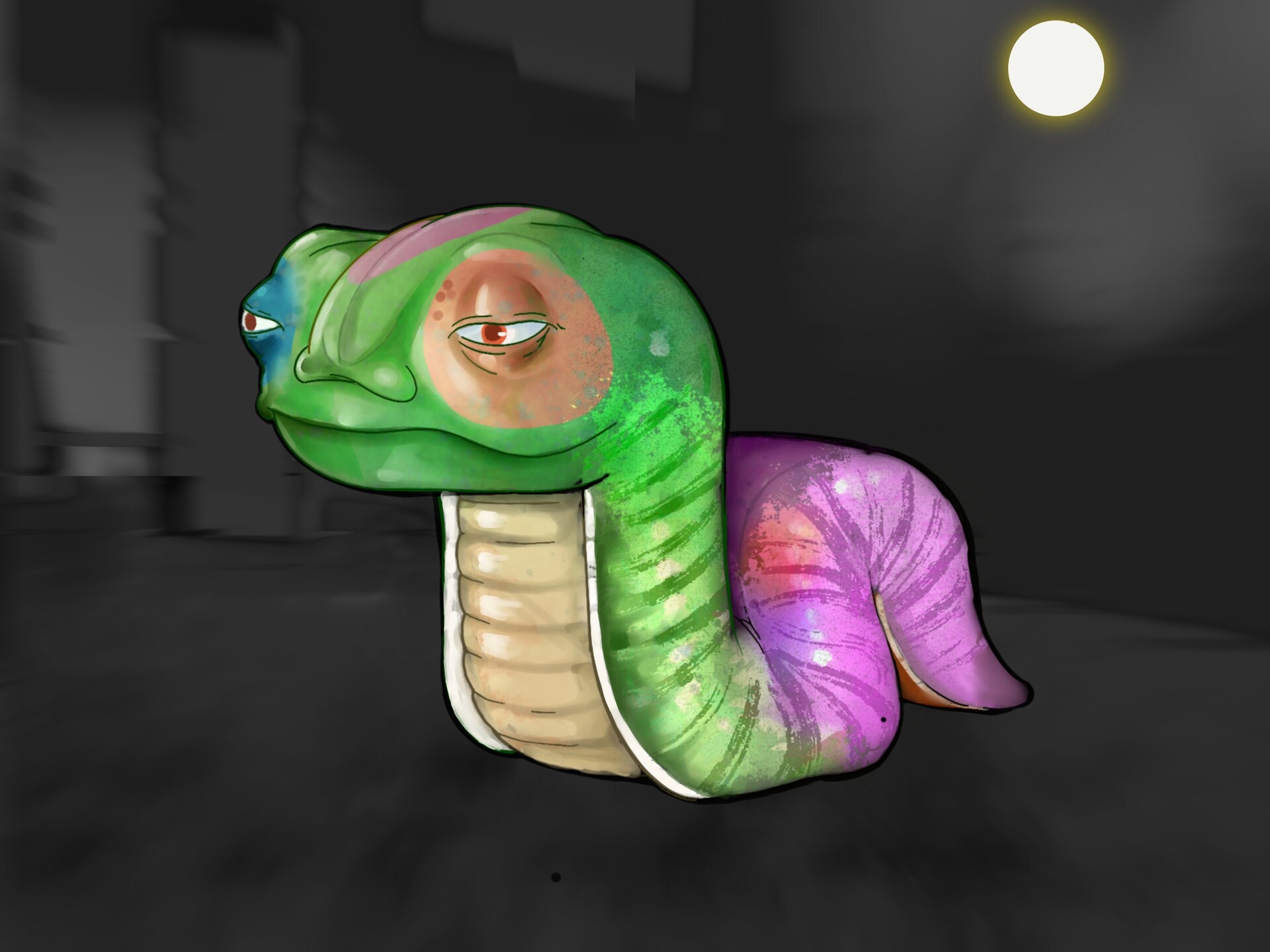 ArtStation - Silky worm