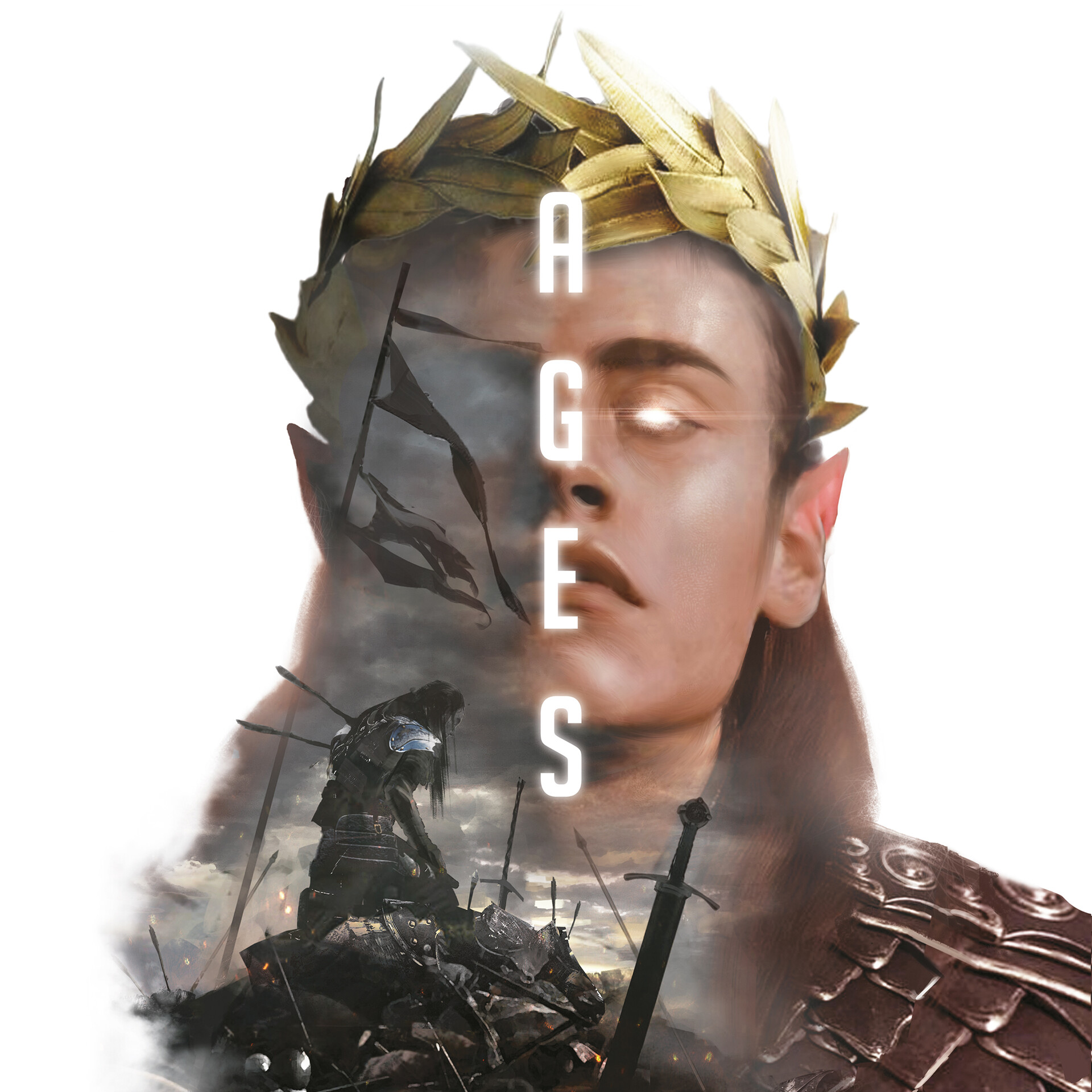 ArtStation - AGES - Book cover