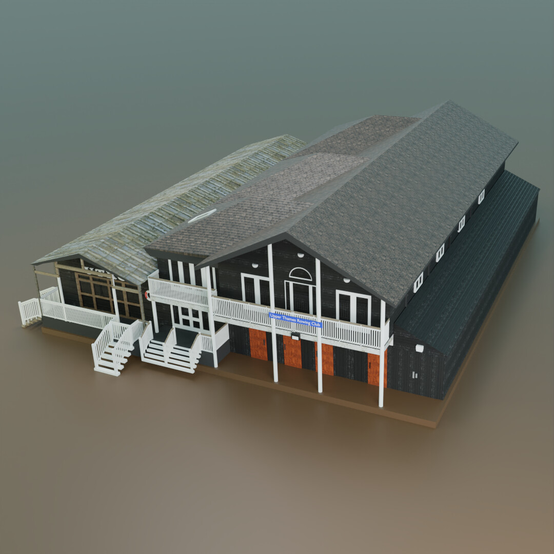 ArtStation - Realtime English Building Modeling -1