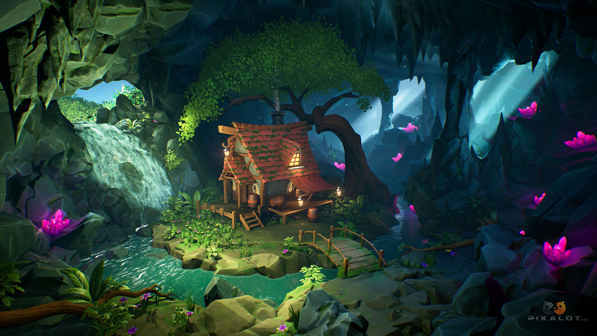 ArtStation - Stylized 3D Environment