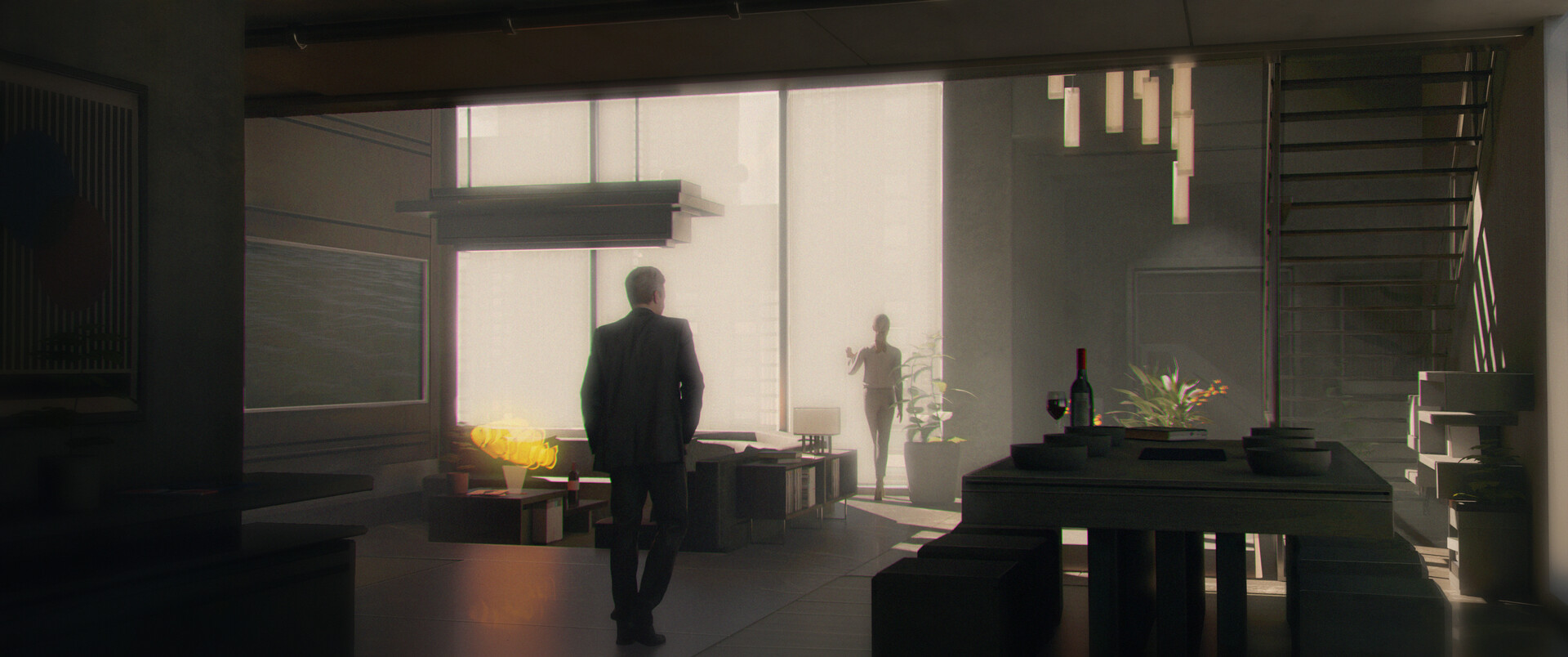 ArtStation - Cyberpunk Loft Apartment