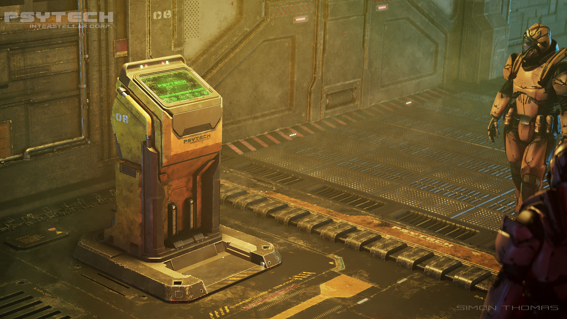 ArtStation - Psytech Terminal