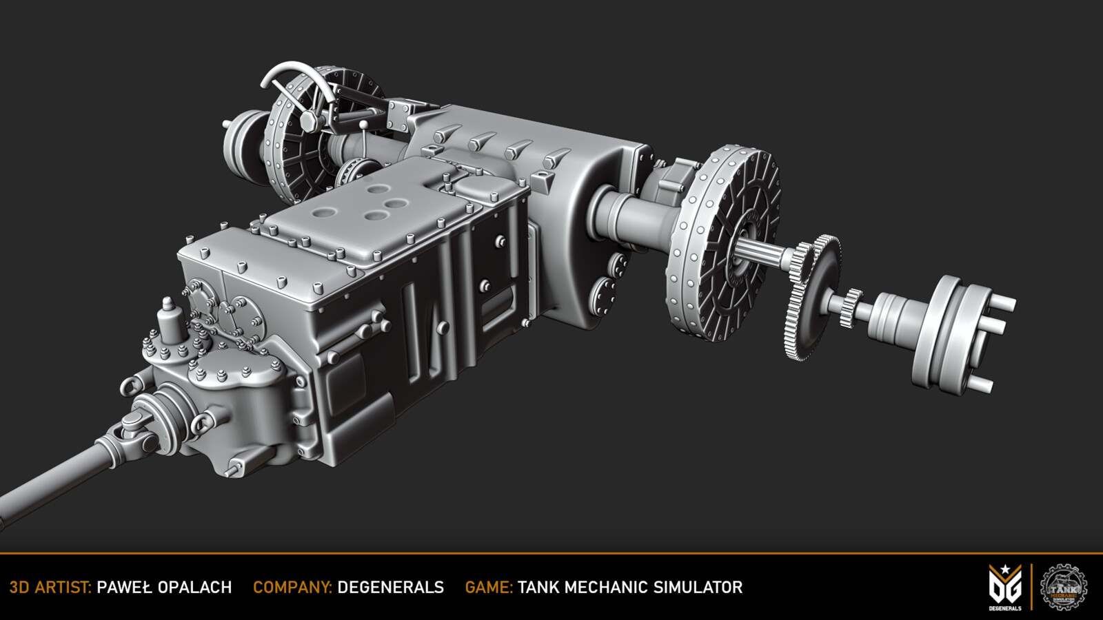 Paweł Opalach - Maybach Olvar transmission - Tank Mechanic Simulator