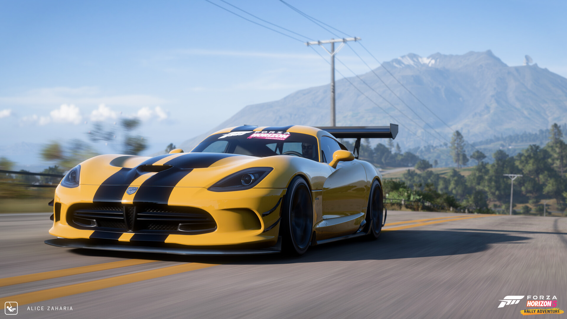 Alice Zaharia - Forza Horizon 5 - Rally Adventure - Viper Forza Edition