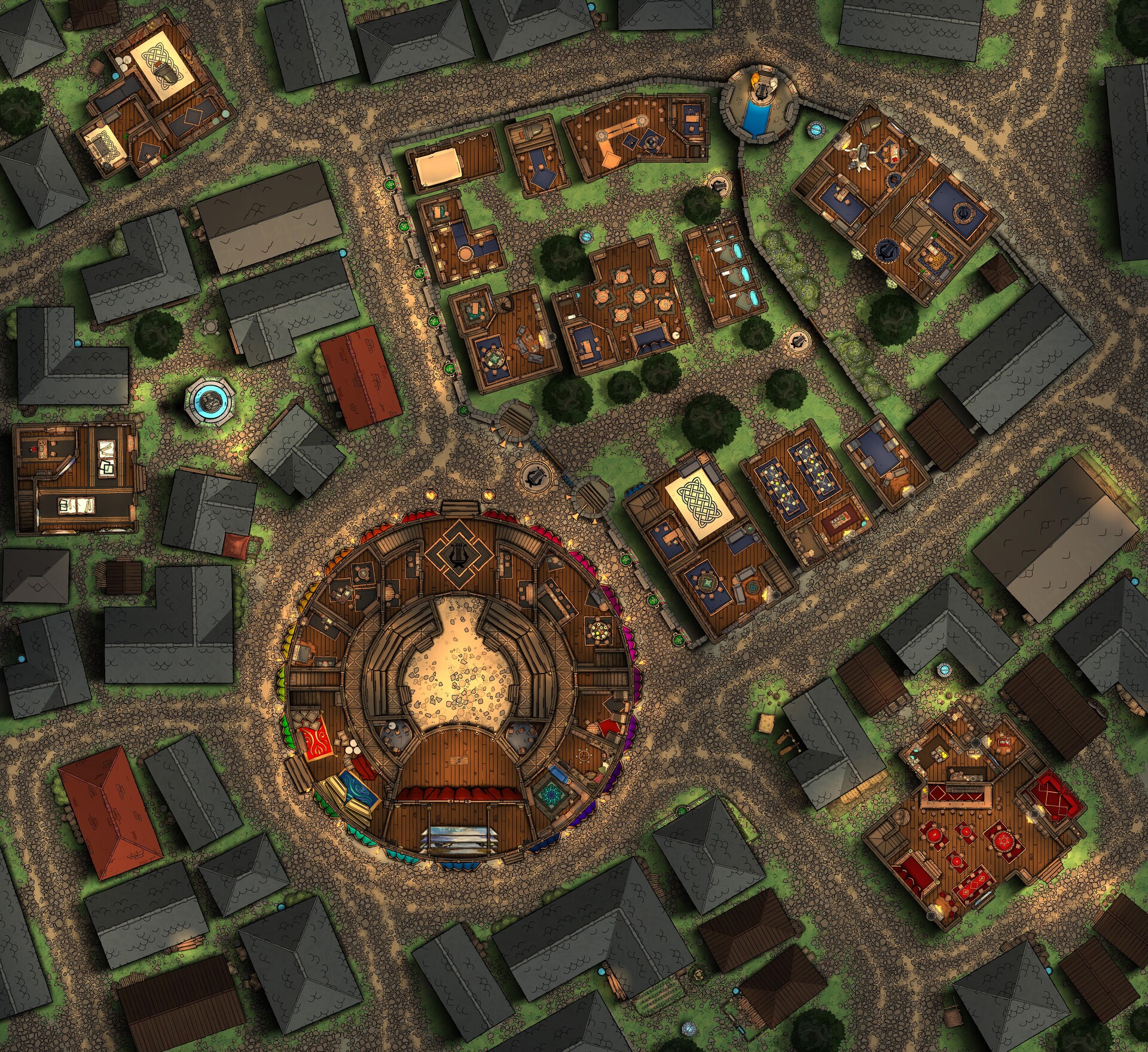 Morvold Press - Songhaven Academy & Artisan District [120 x 110]