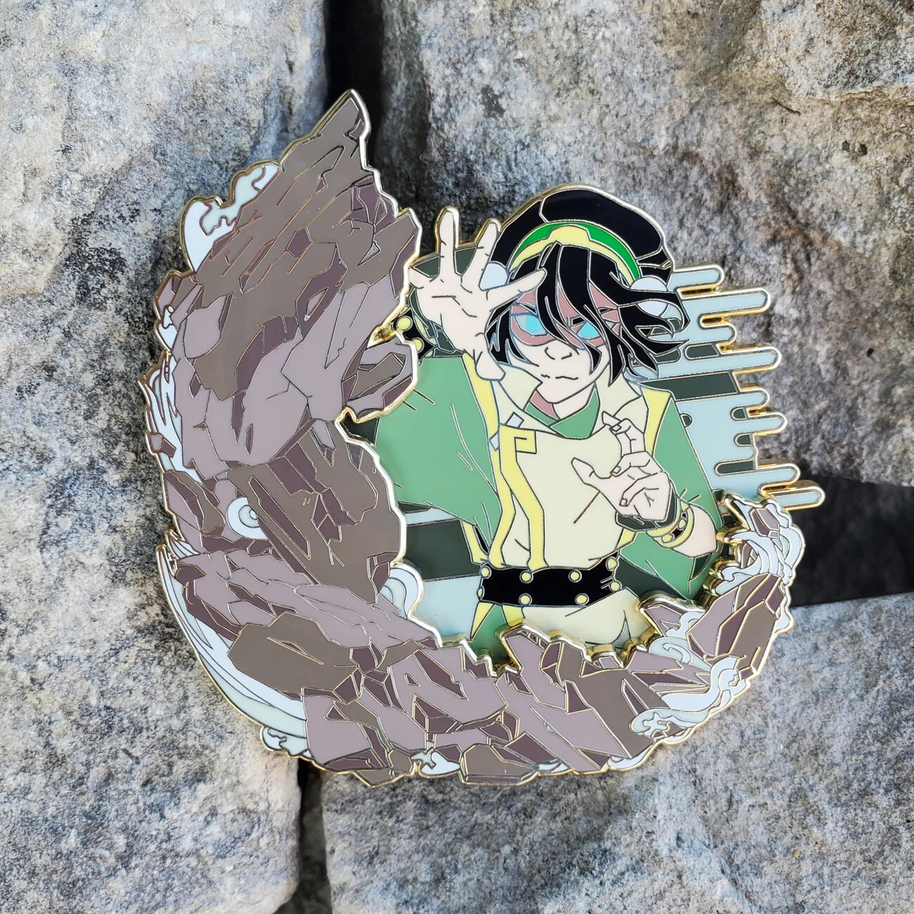 ArtStation - Avatar: The Last Airbender || Enamel Pin Design Toph ...