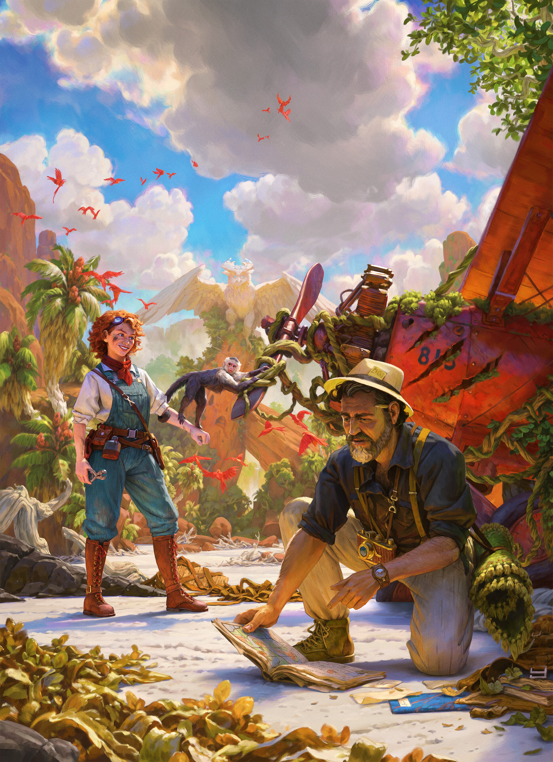 Ondřej Hrdina - Lost Ruins of Arnak: The Missing Expedition - Box Art