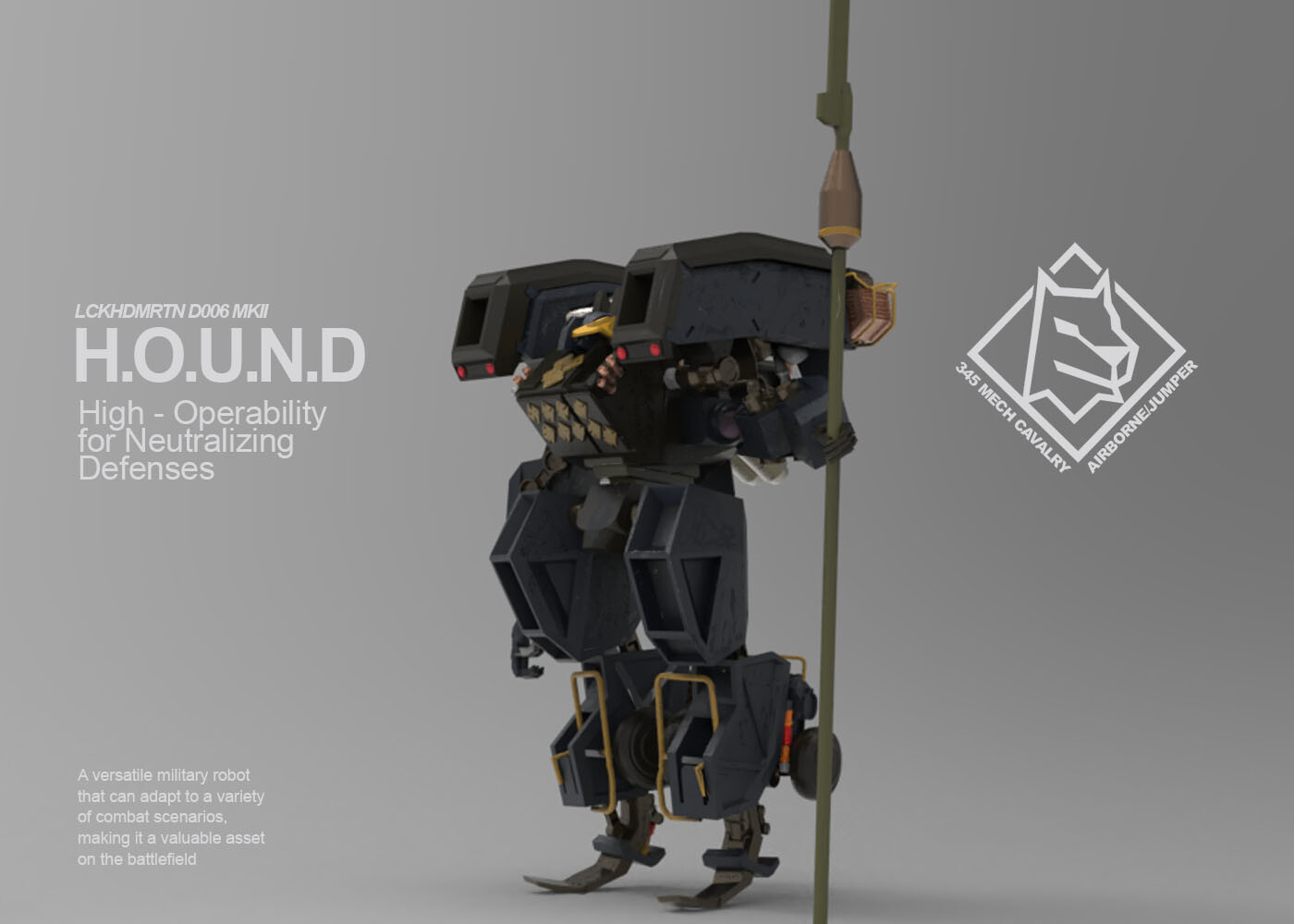 ArtStation - H.O.U.N.D Mecha units