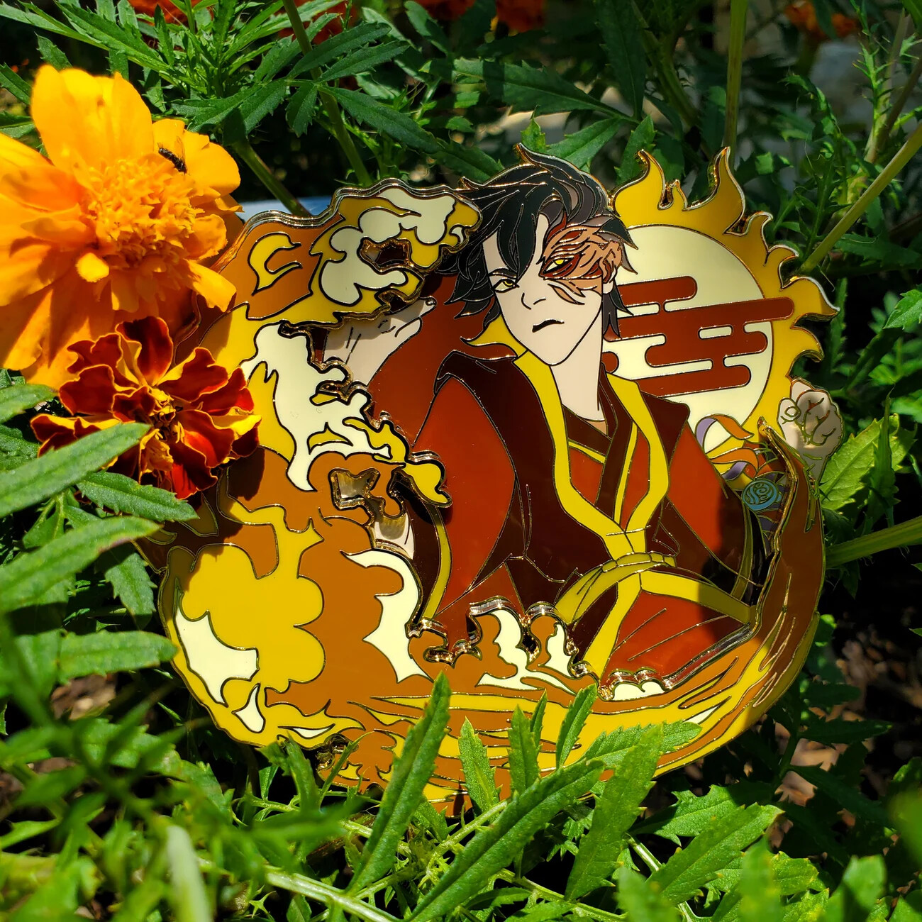 ArtStation - Avatar: The Last Airbender || Enamel Pin Design Zuko ...