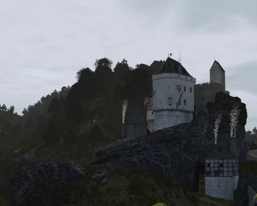nestor the horrible - Rock nest, robber knight castle